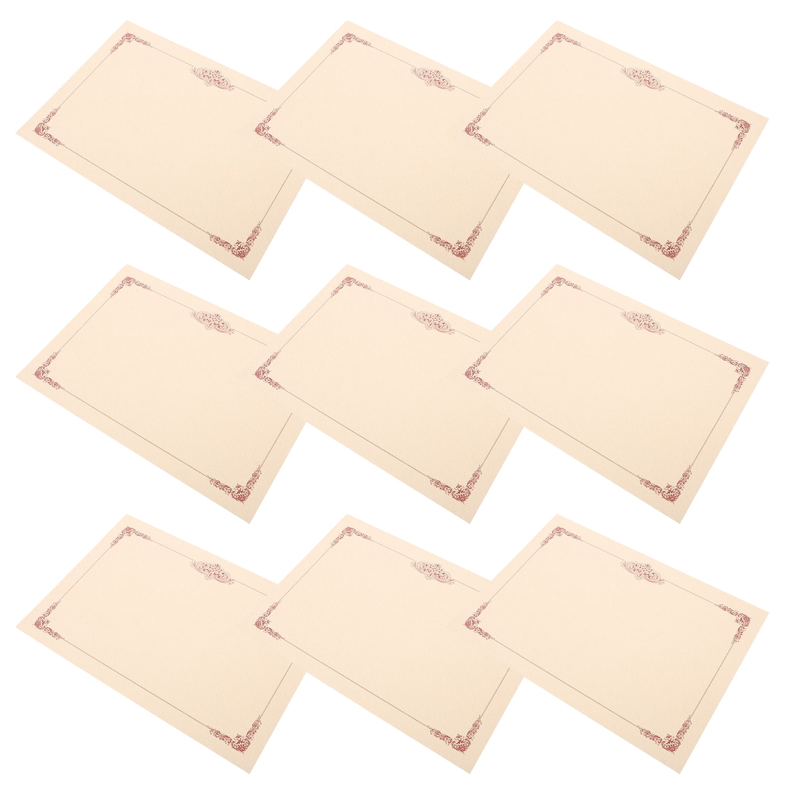 Certificate Inner Page High School Diploma Paper 25 Sheets Ordinary ...