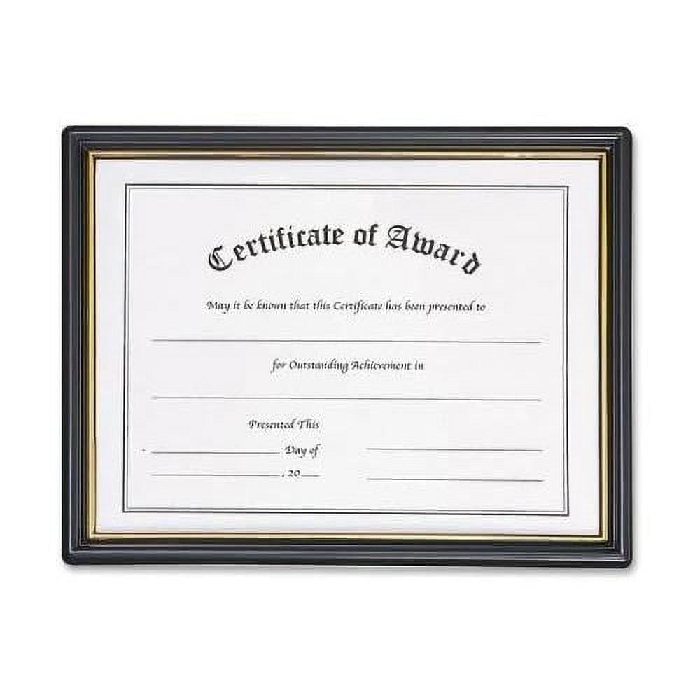 Certificate Of Achievement Frame 11" X 8.5" Insert WallMountable ...