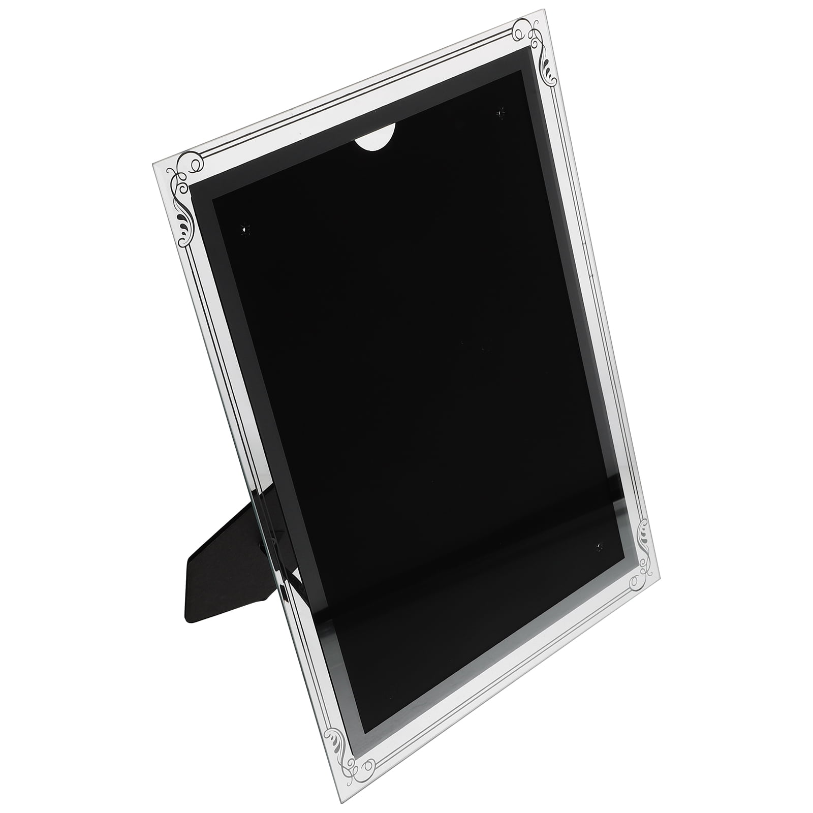 WHAMVOX Black Glass Photo Frame for Certificate Display and Decor Great ...