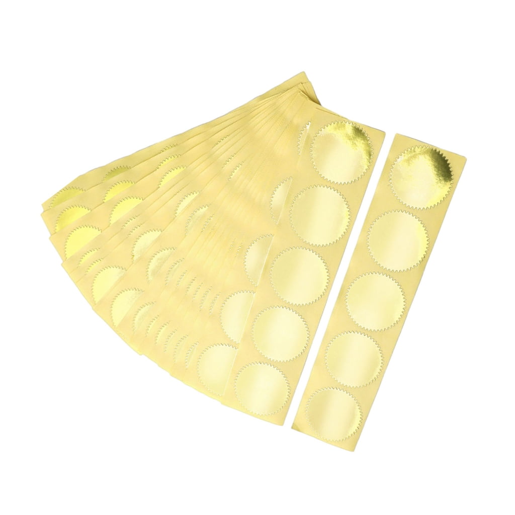 Certificate Wafer Company Seal Labels Stickers - Walmart.com