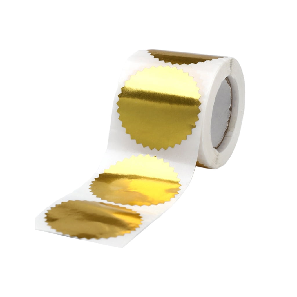 Certificate Wafer Company Seal Labels Stickers - Walmart.com