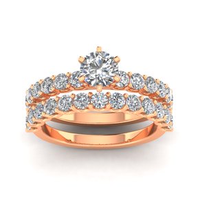 1/2ctw Diamond Two Stone Solitaire Engagement Ring in 10k Rose Gold (G ...