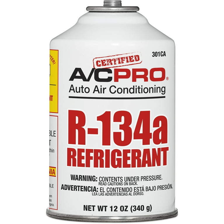 AC Pro Certified R-134A Refrigerant With Stop Leak And Oil, 48% OFF