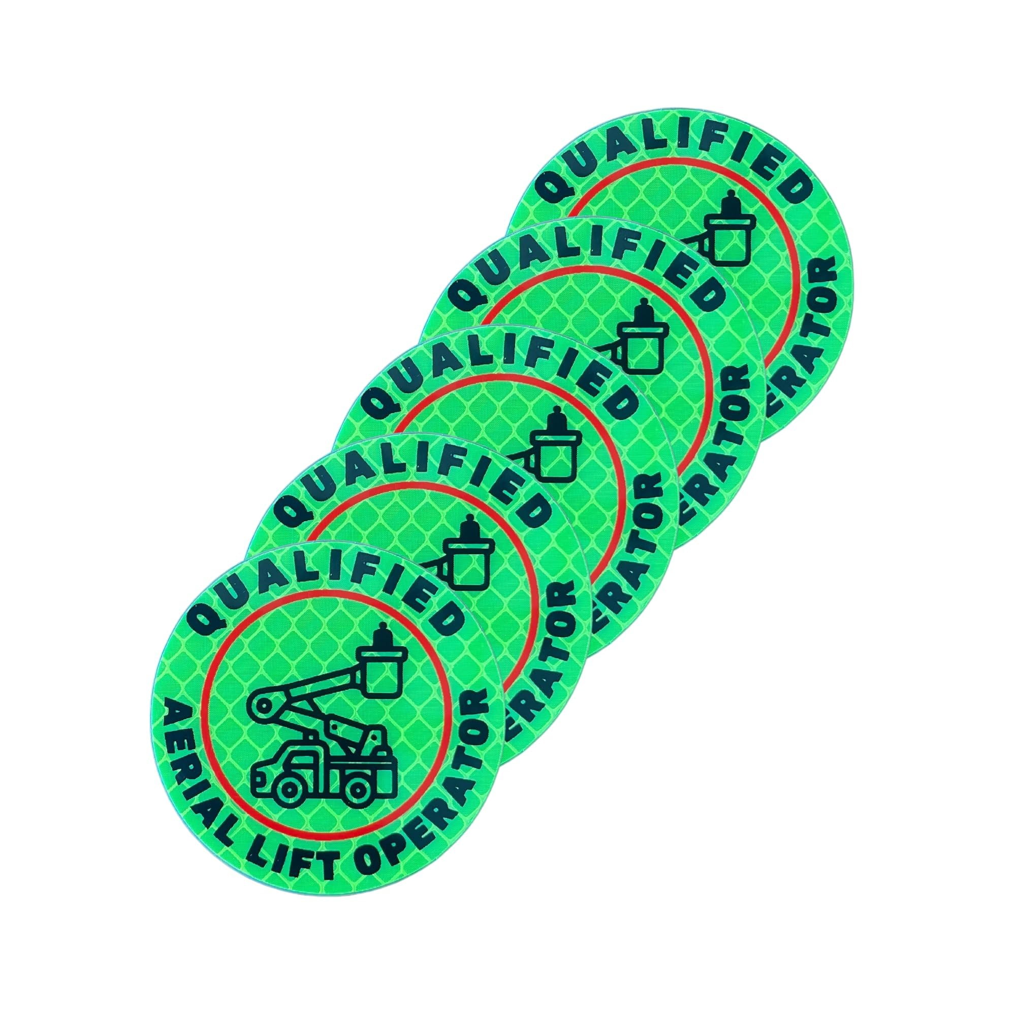 Certified Aerial Lift Operator Retro Reflective Hard Hat Safety ...