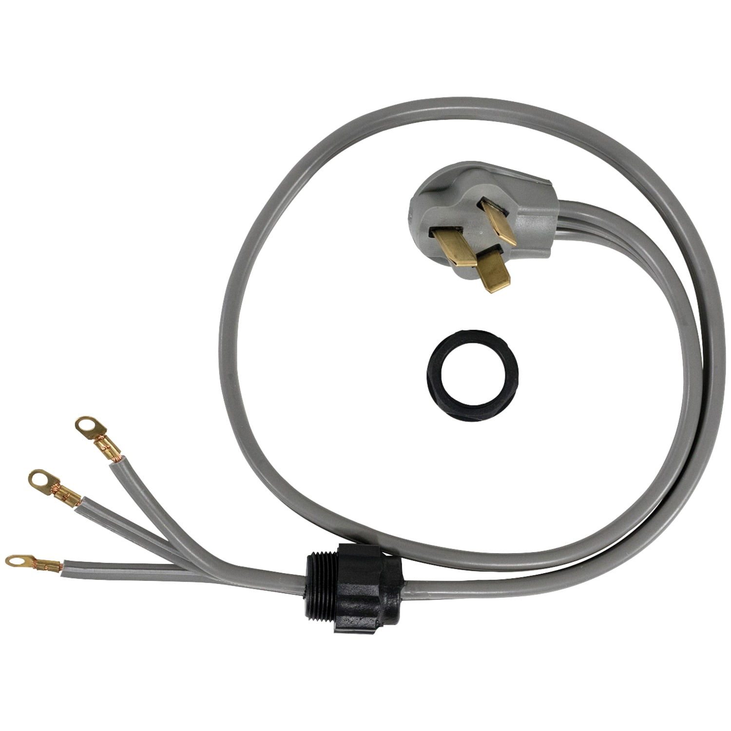 CERTIFIED APPLIANCE 90-1080QC 3-Wire Quick-Connect Range Cord, 4ft (50A ...