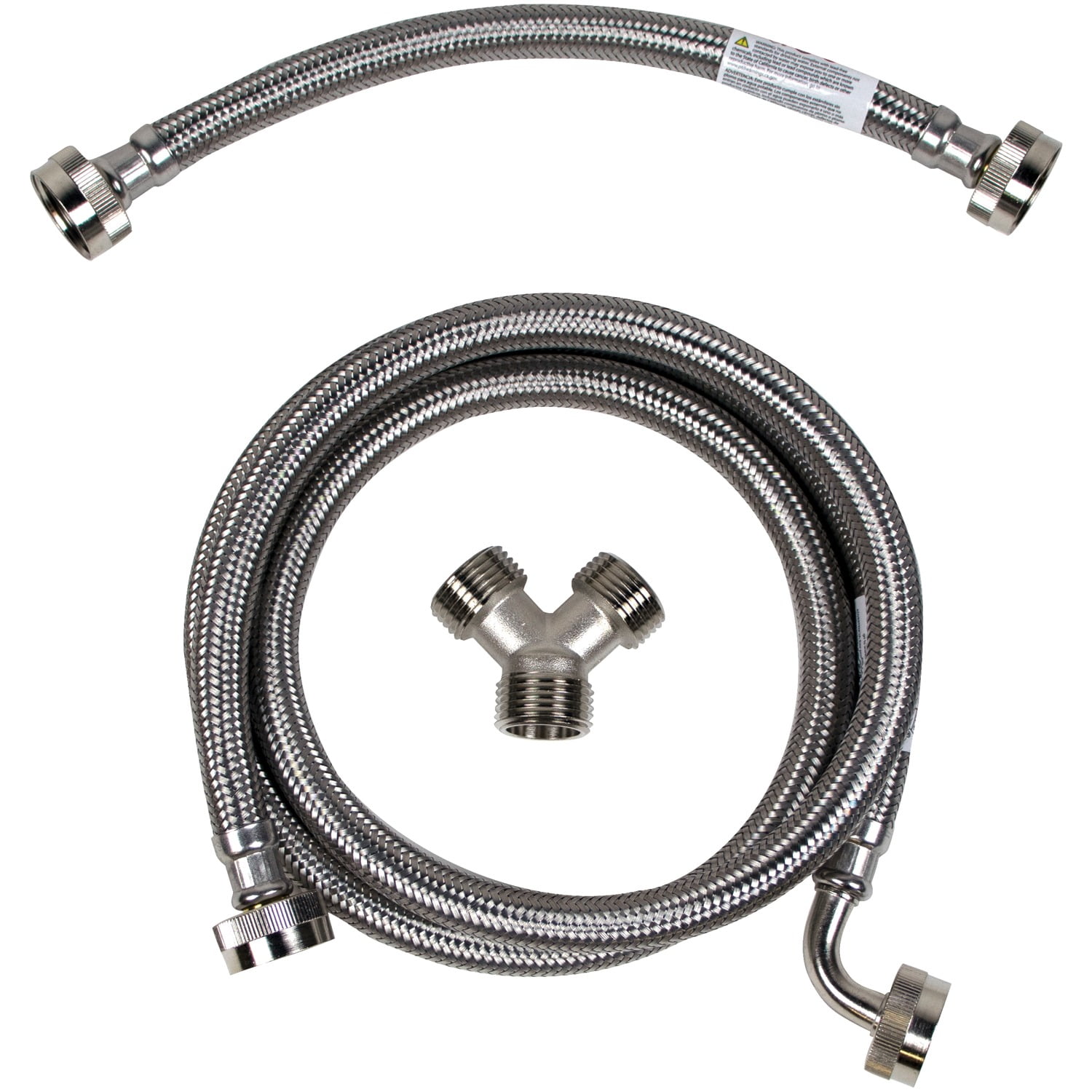 Certified Appliance Accessories STMKIT2 Braided Stainless Steel Steam ...