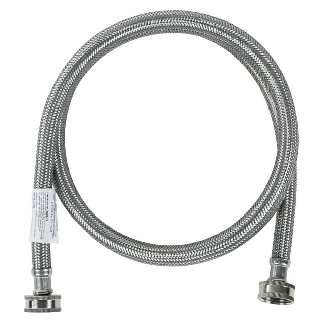 Certified Appliance Accessories WM72SS Braided Stainless Steel Washing ...