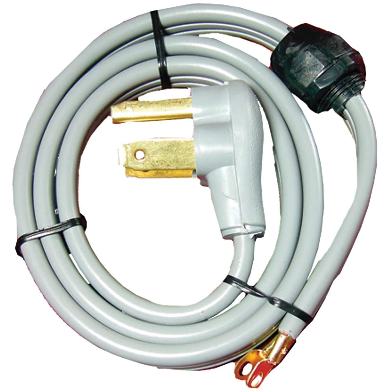 CERTIFIED APPLIANCE 90-1020QC 3-Wire Quick-Connect Dryer Cord, 30 Amps ...