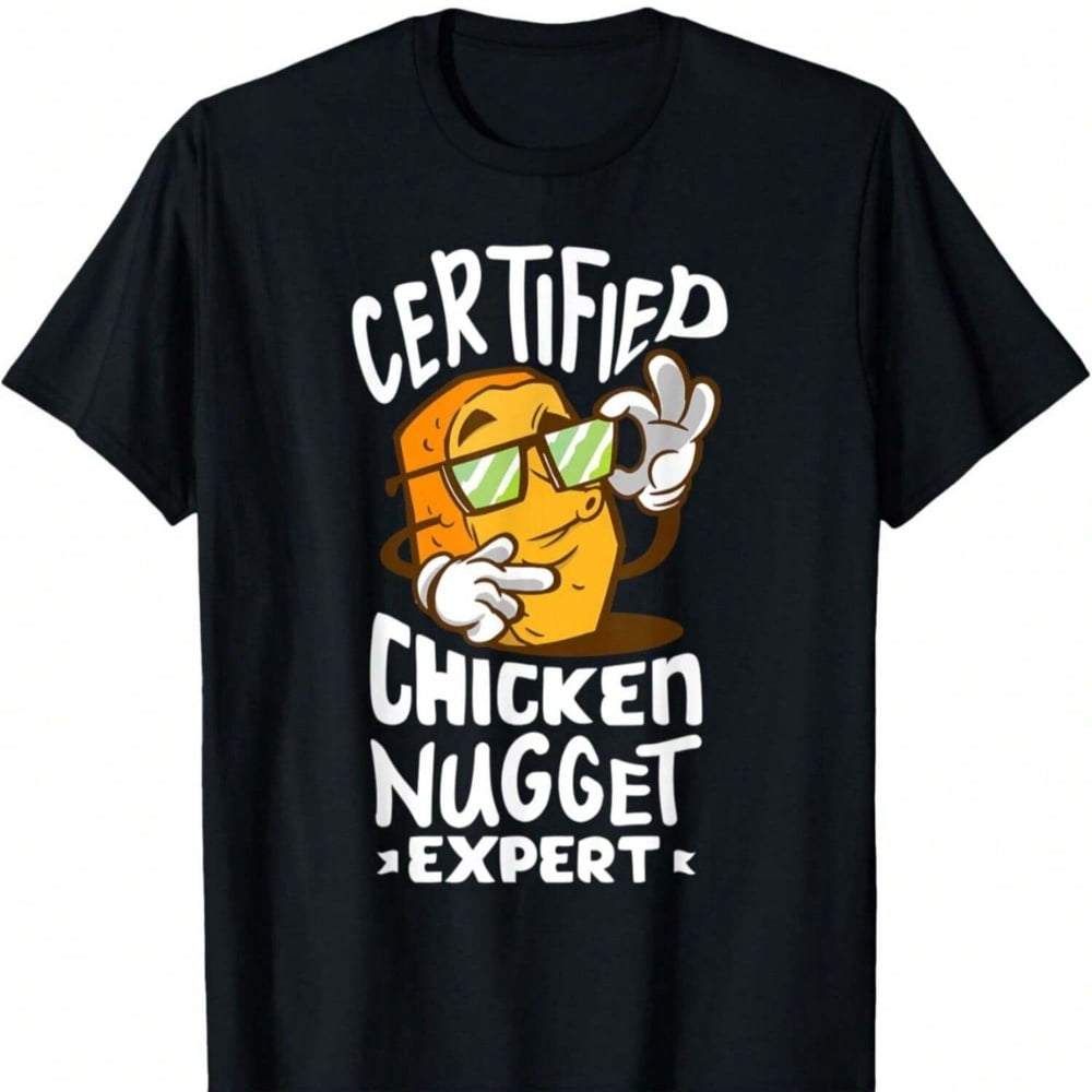 Certified Chicken Nugget Expert T-Shirt - Walmart.com