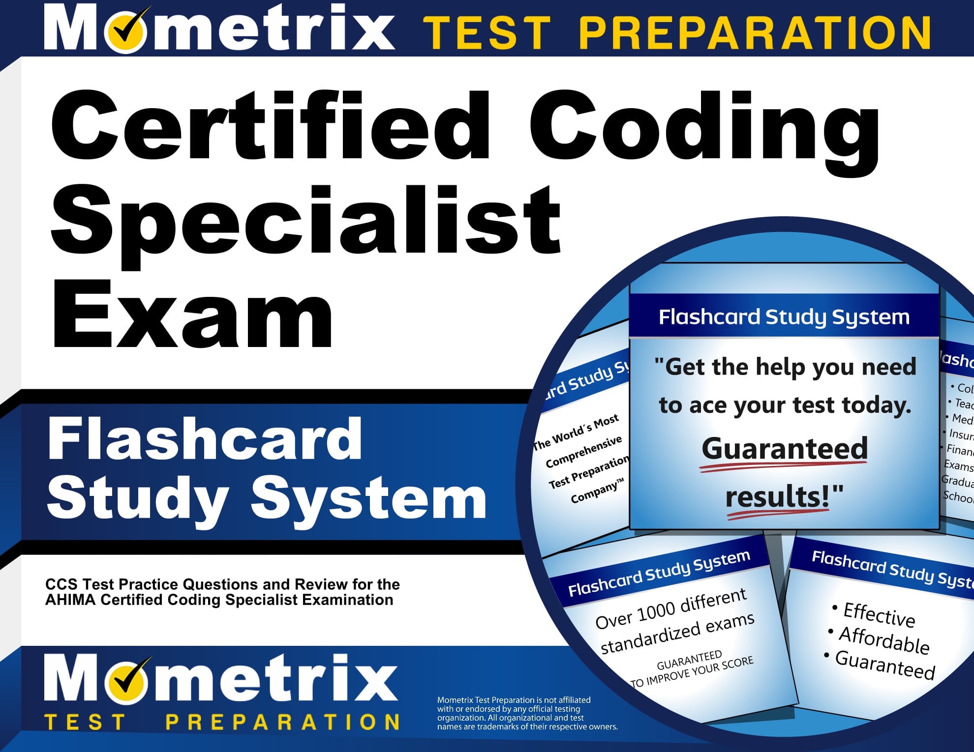 Certified Coding Specialist Exam Flashcard Study System : CCS Test ...