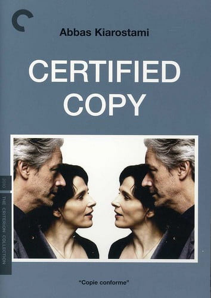 Certified Copy (Criterion Collection) (DVD), Criterion Collection ...