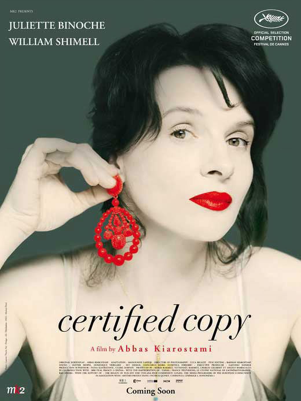 Certified Copy - movie POSTER (UK Style A) (11" x 17") (2010) - Walmart.com
