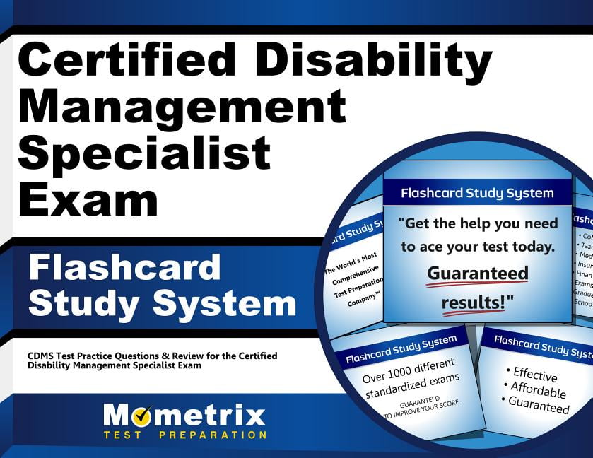 Certified Disability Management Specialist Exam Flashcard Study System ...
