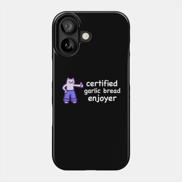 Certified Garlic Bread Enjoyer Funny Meme Case for Apple iPhone 11 to ...