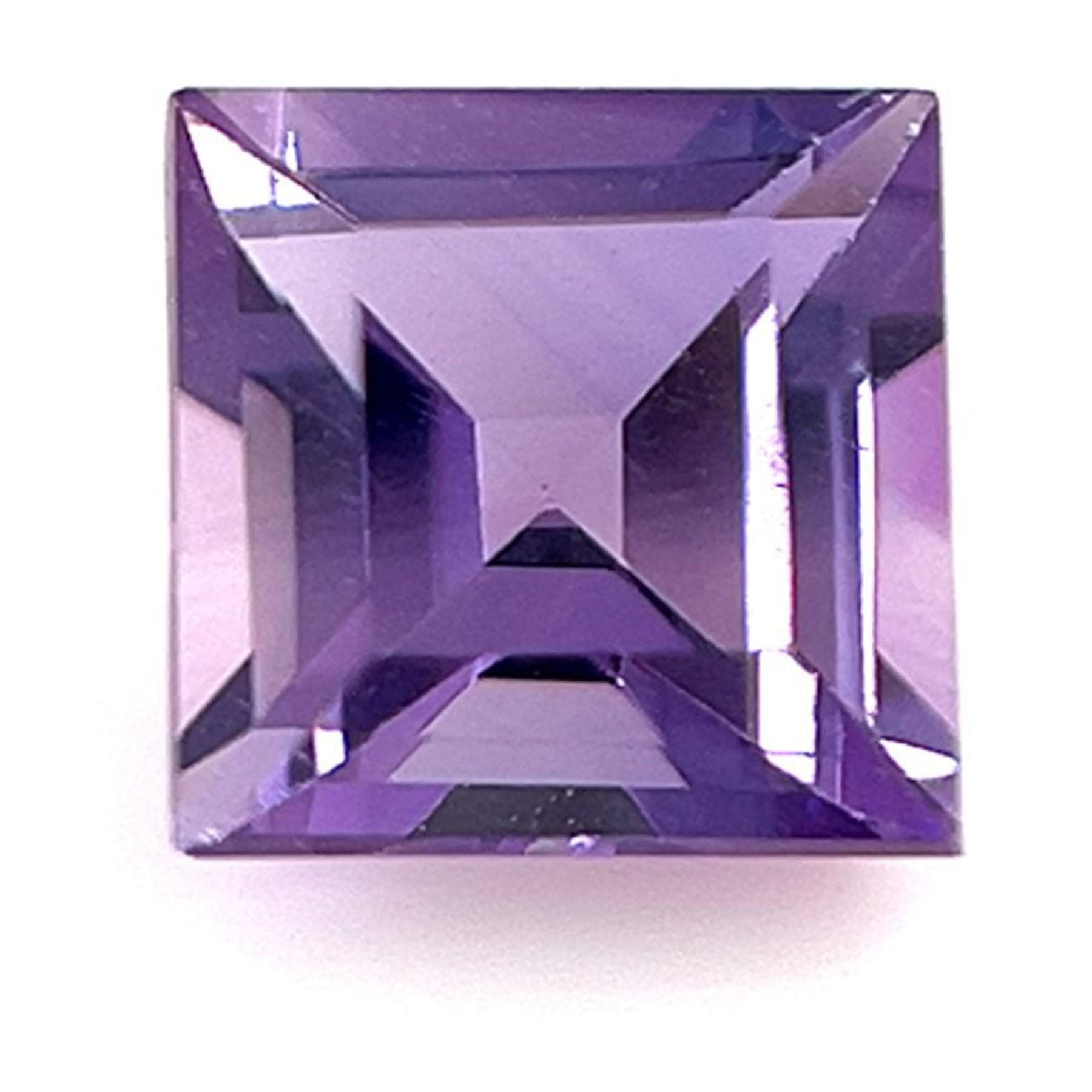 Certified Genuine 1 Carat Amethyst Square Shape Step Cut 6x6 mm Loose ...