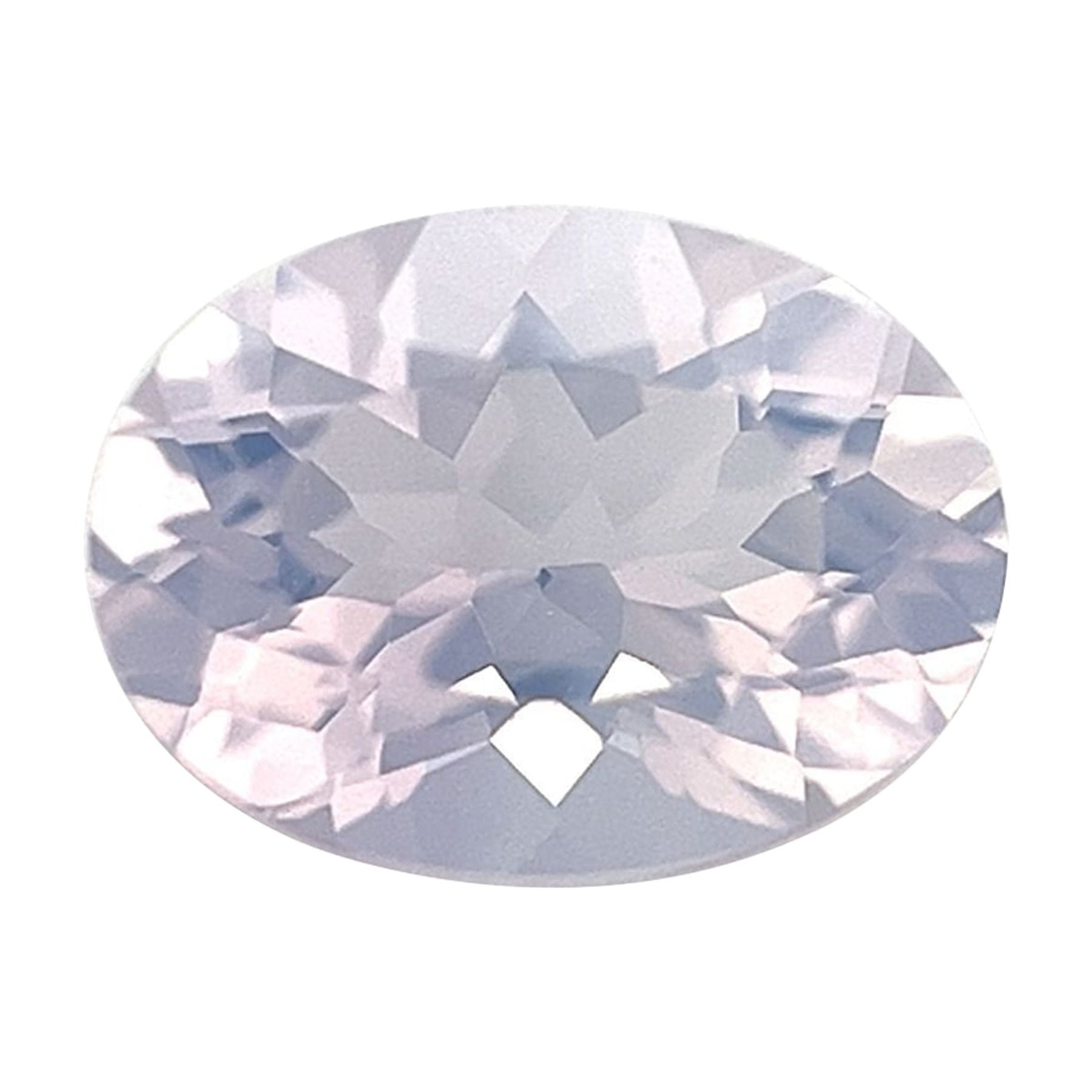 Certified Genuine 1 Carat Lavender Quartz Oval Shape Brilliant Cut 8x6 ...