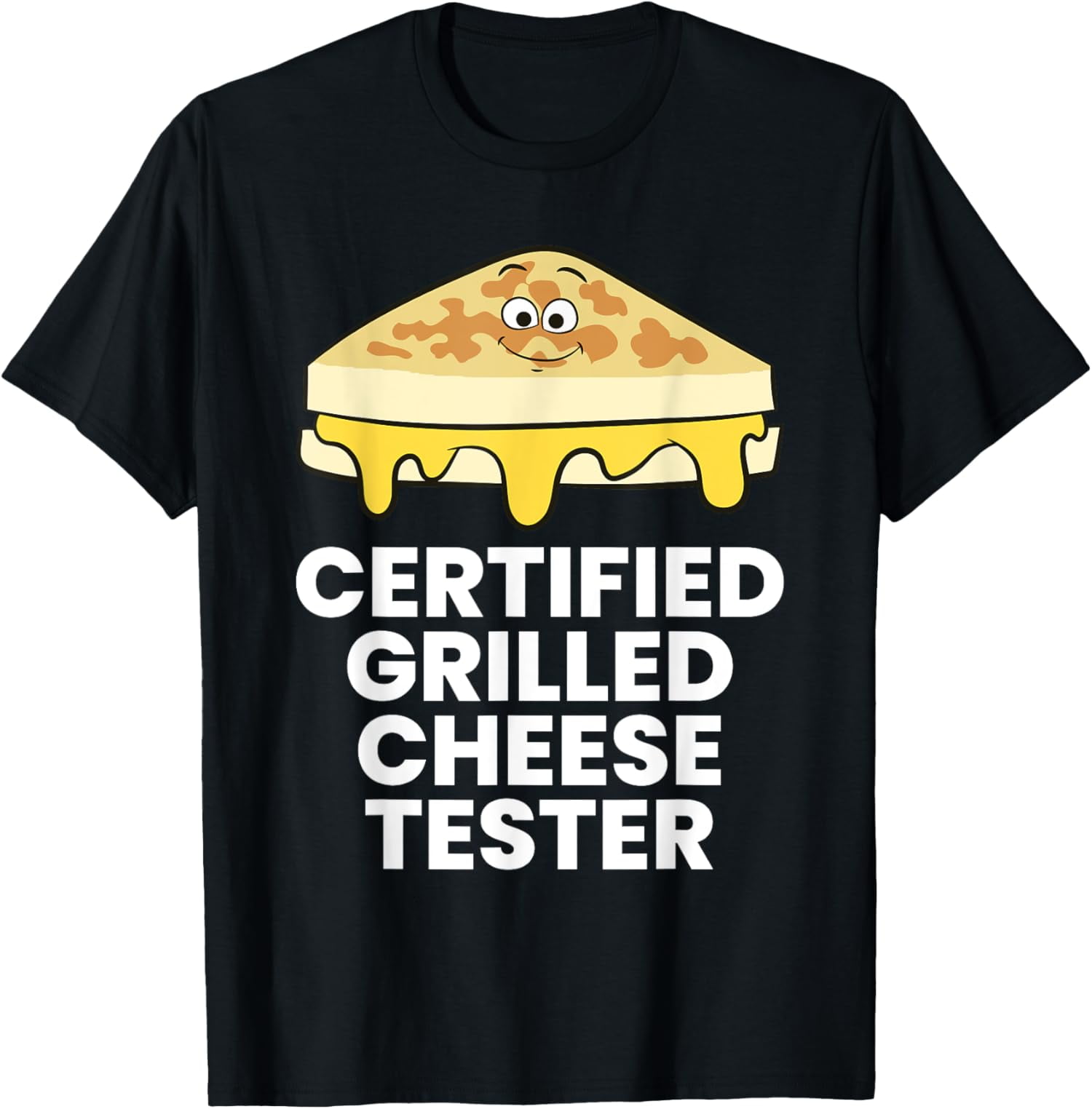 Certified Grilled Cheese Tester T-Shirt - Walmart.com