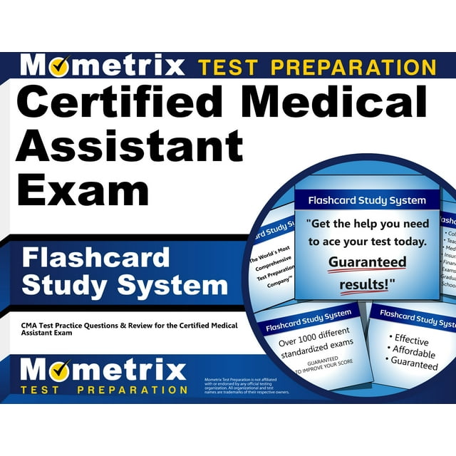 Certified Medical Assistant Exam Flashcard Study System : CMA Test ...