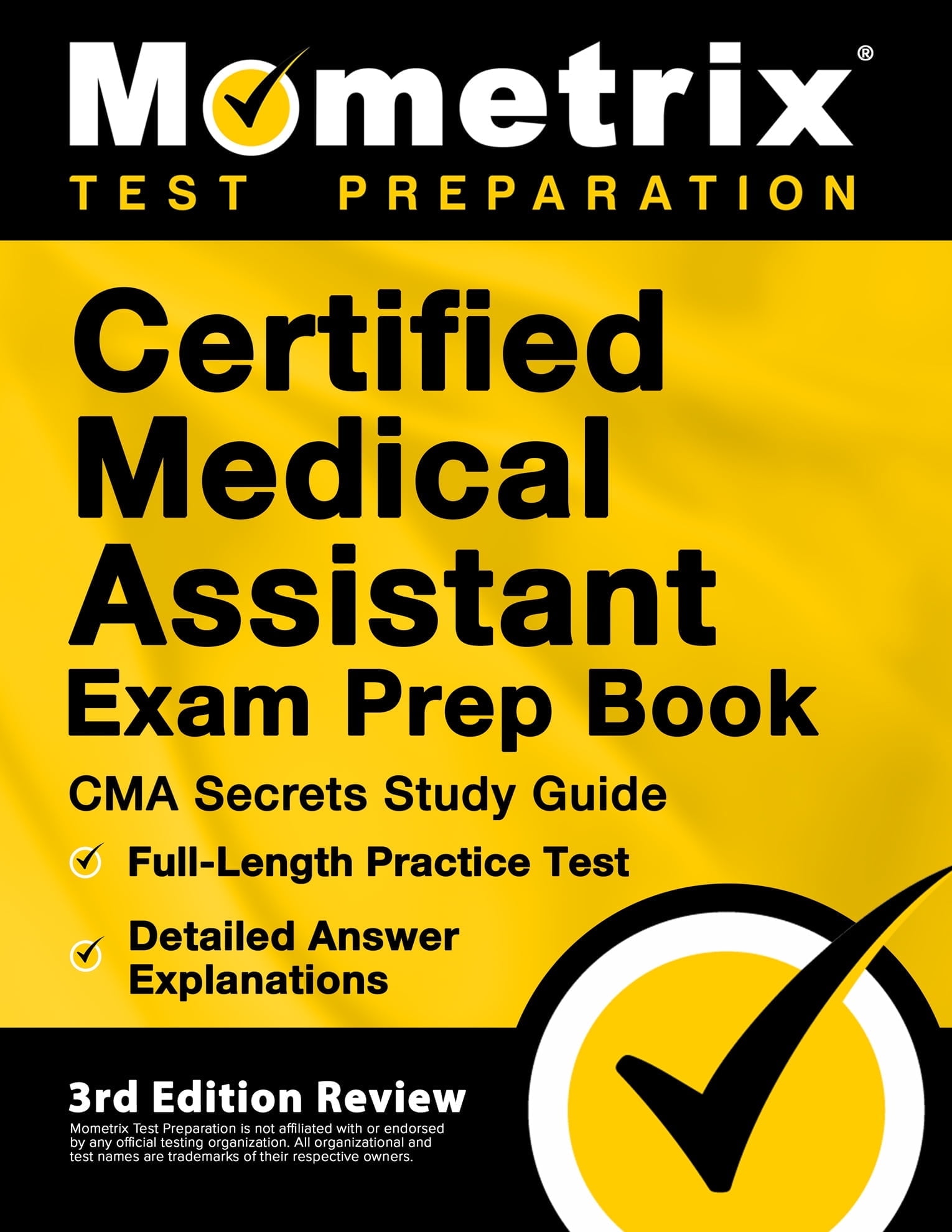 Certified Medical Assistant Exam Prep Book - CMA Secrets Study Guide ...