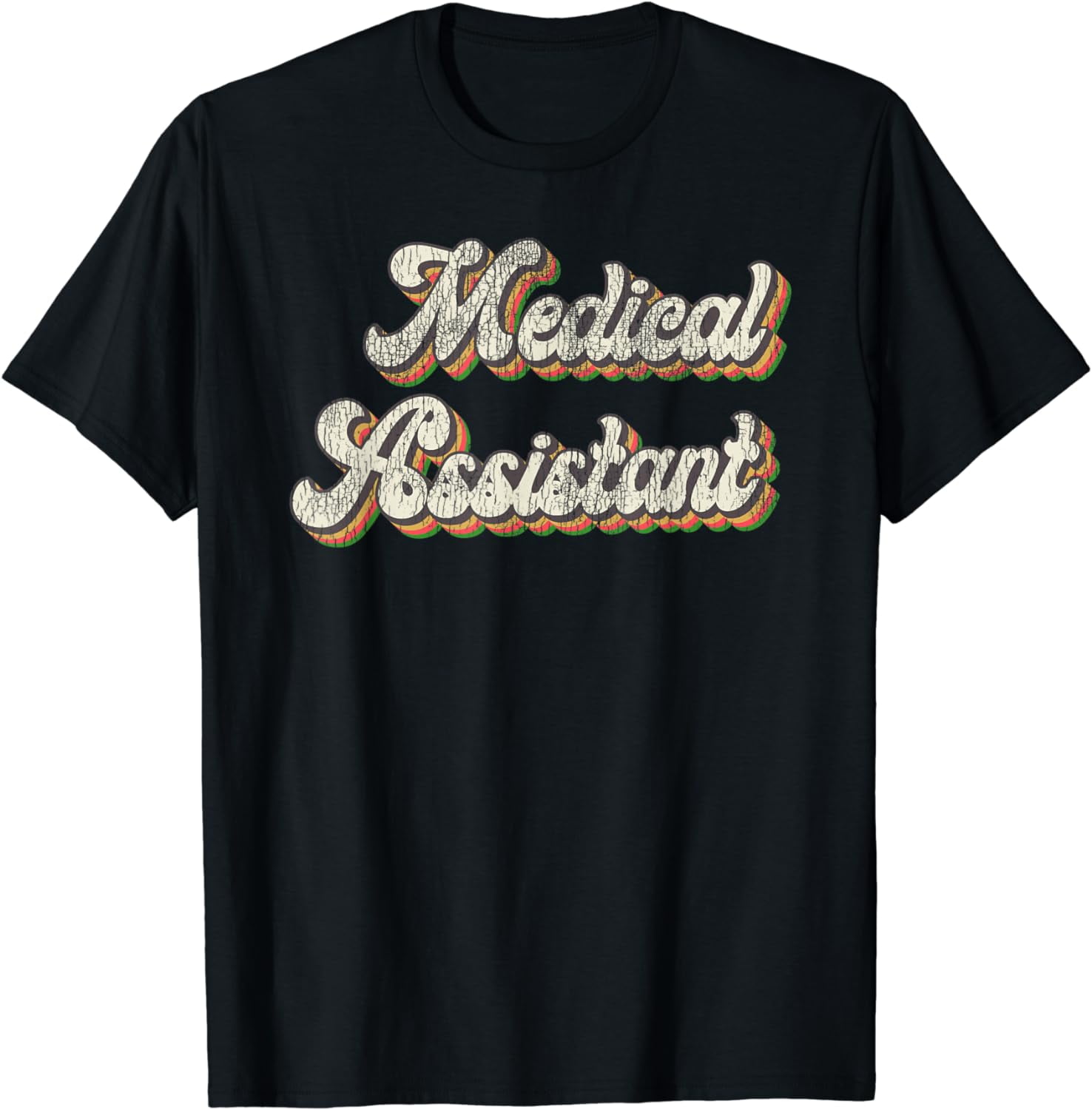 Certified Medical Assistant Retro Vintage CMA T-Shirt - Walmart.com