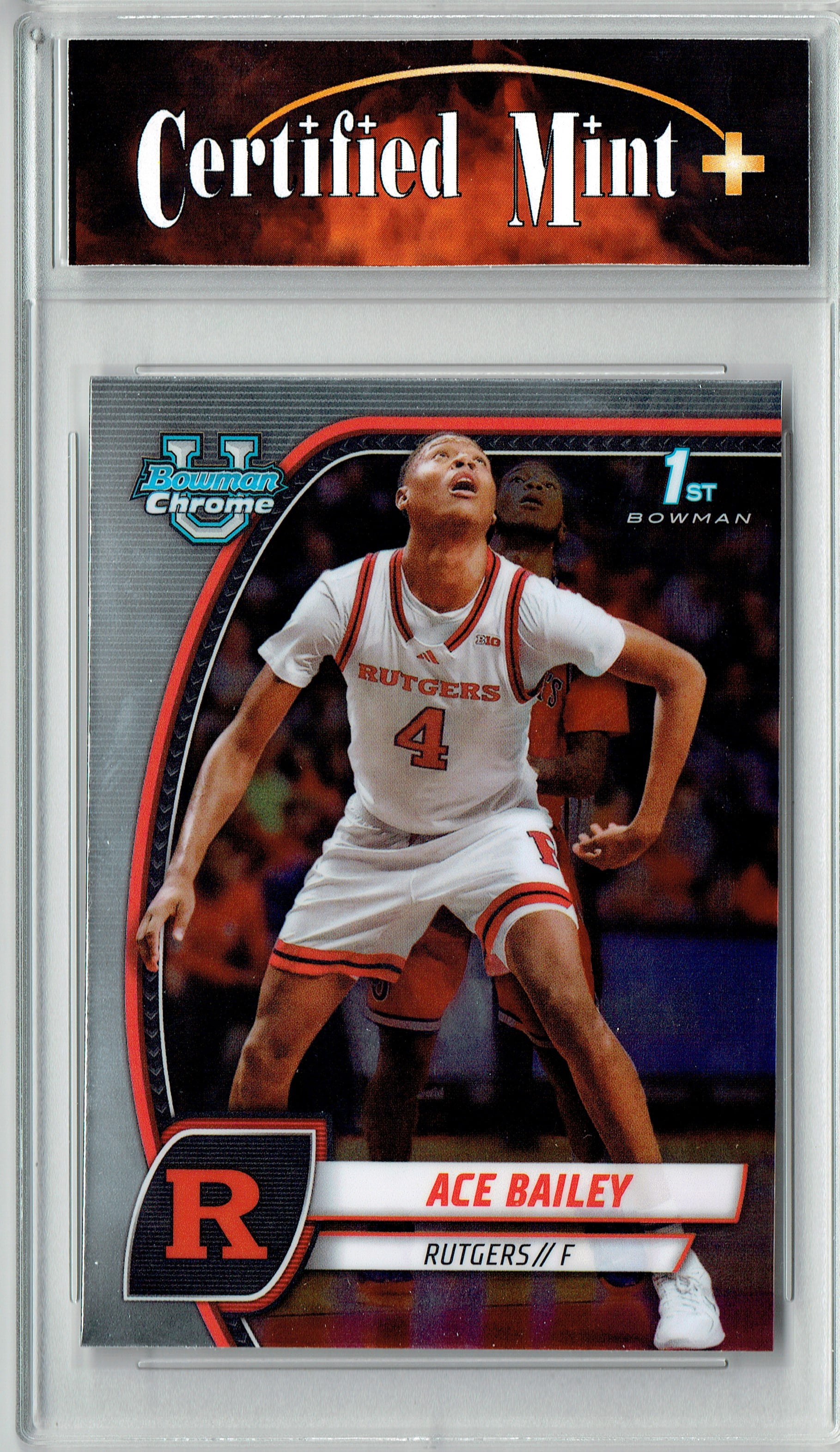 Certified Mint+ Ace Bailey 2025 Bowman Draft Chrome #1 Rutgers Rookie ...