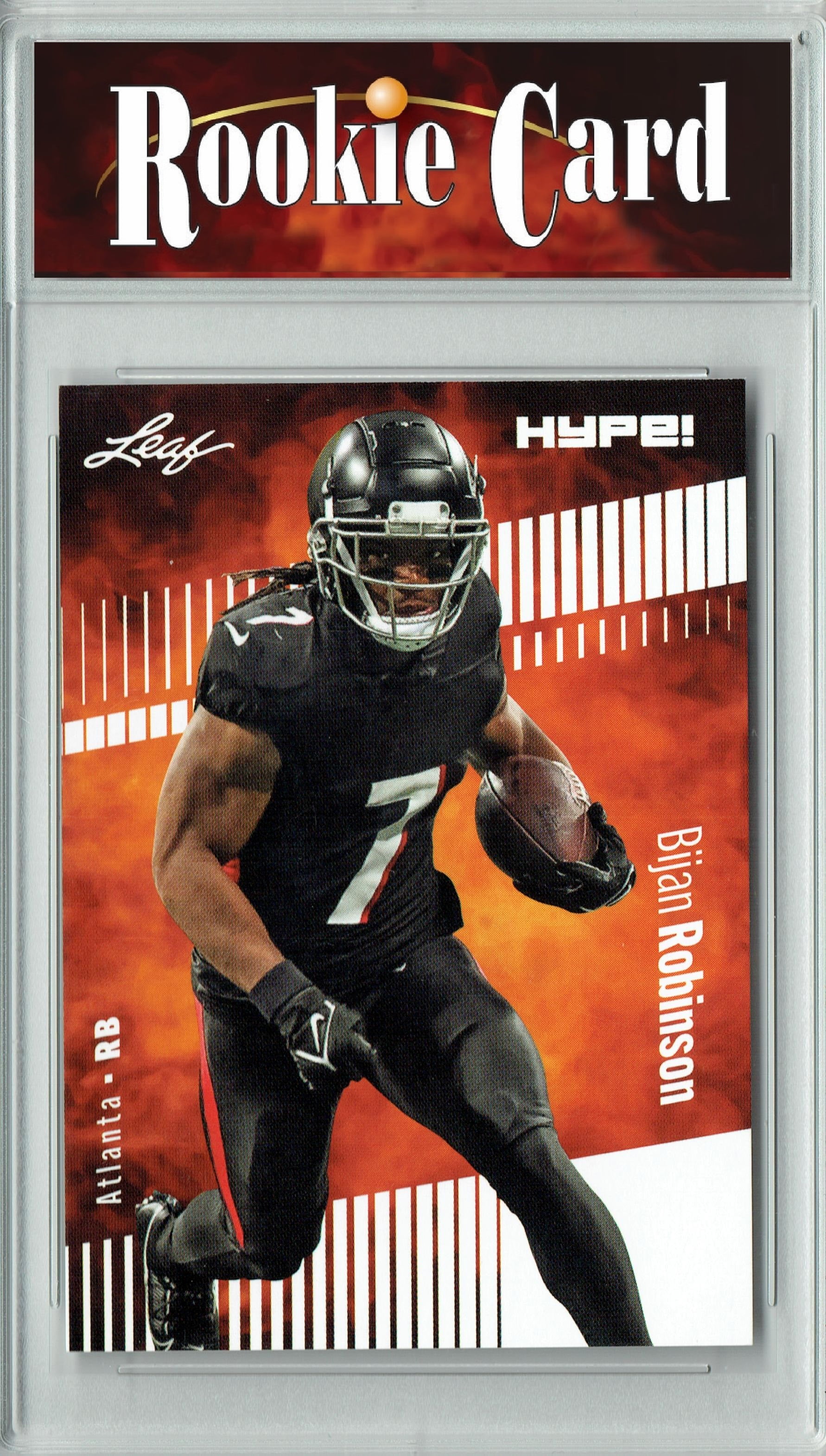 Certified Mint+ Bijan Robinson 2023 Leaf HYPE! #102 Only 5000 Made ...