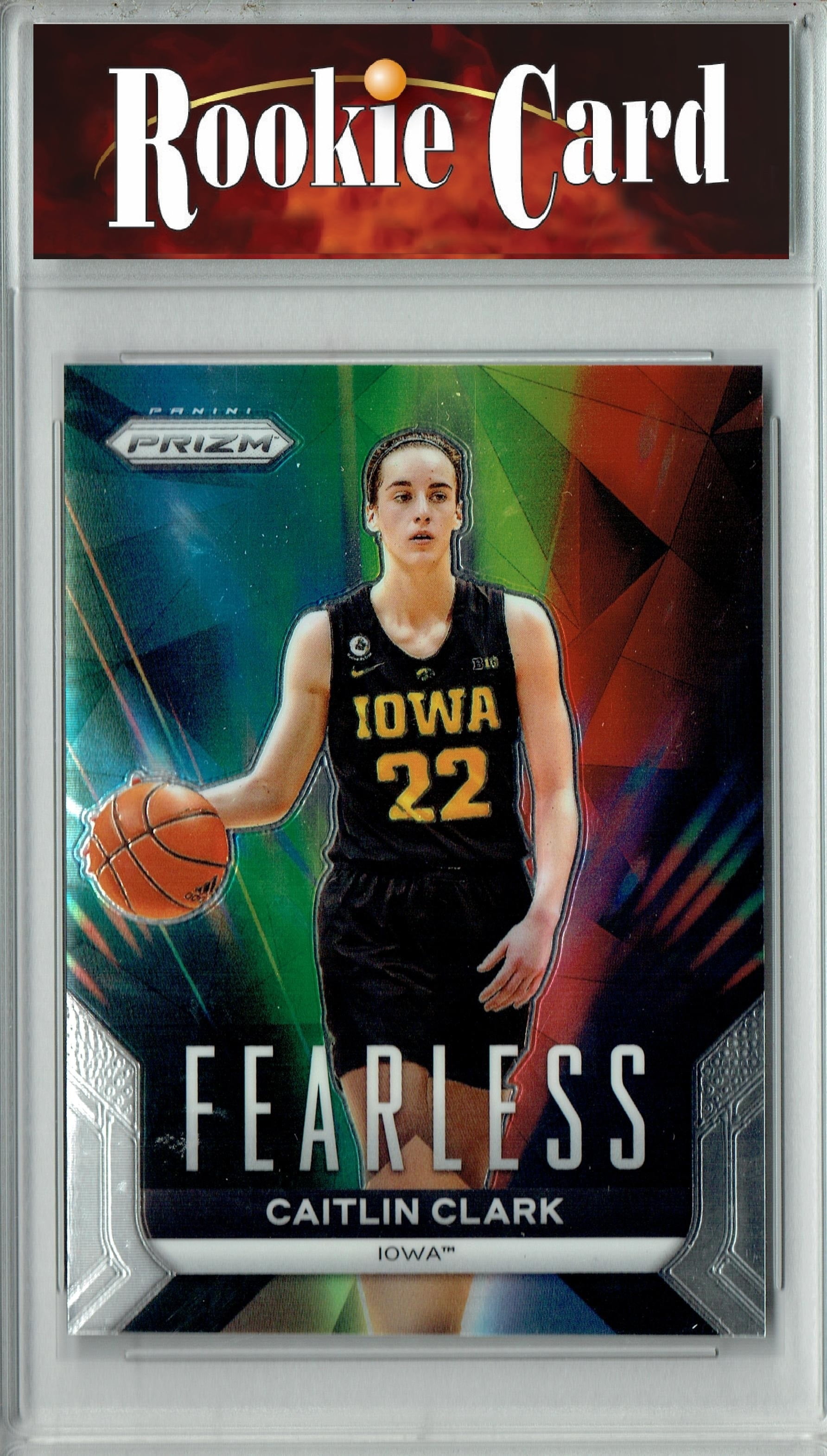 Certified Mint+ Caitlin Clark 2024 Panini America #F2 Fearless Prizm SP ...