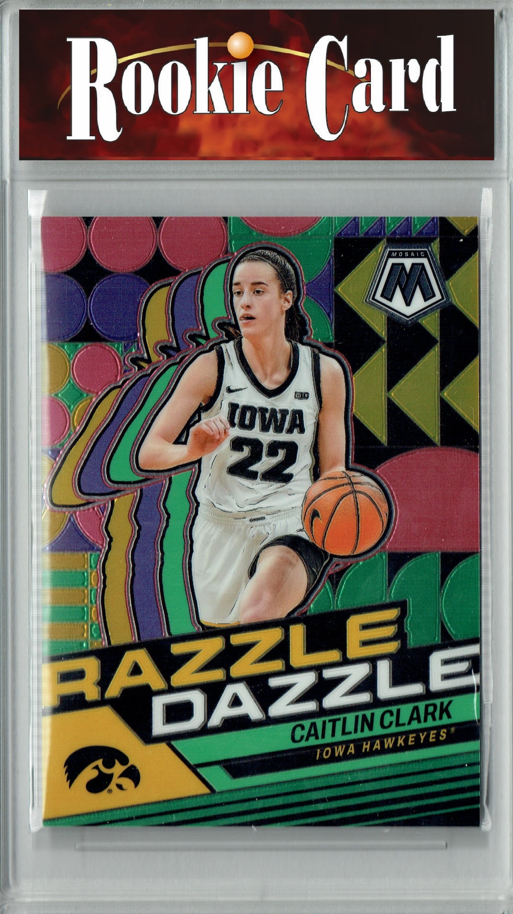 Certified Mint+ Caitlin Clark 2024 Panini America #RD1 Razzle Dazzle SP ...