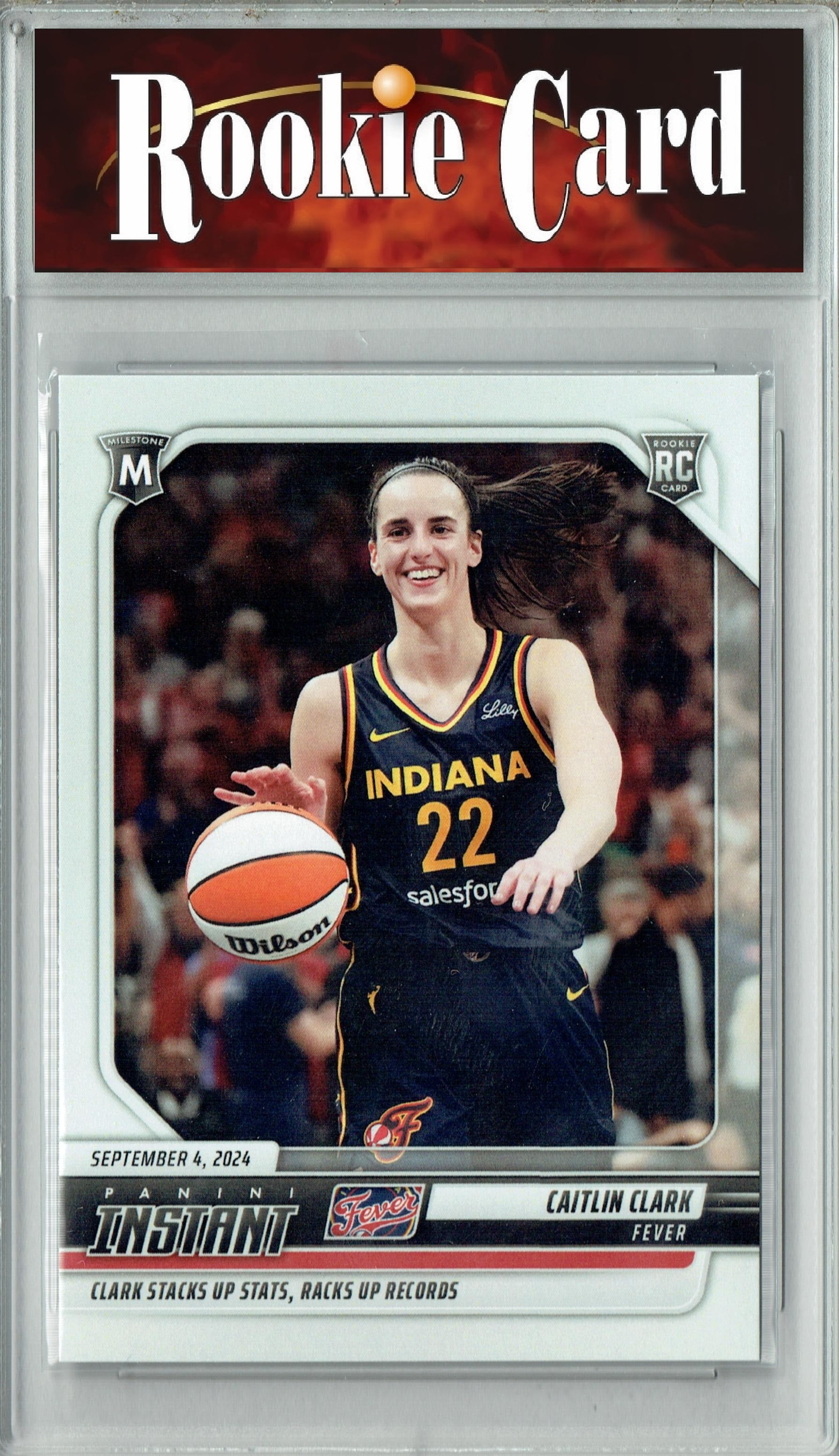 Certified Mint+ Caitlin Clark 2024 Panini Instant #198 Racks Up Records ...
