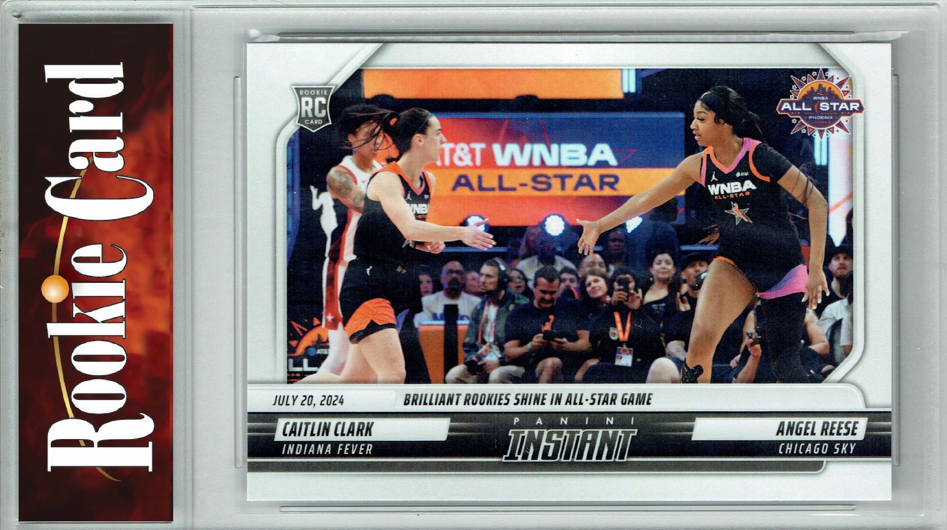 Certified Mint+ Caitlin Clark/Angel Reese 2024 Panini Instant #164 w ...
