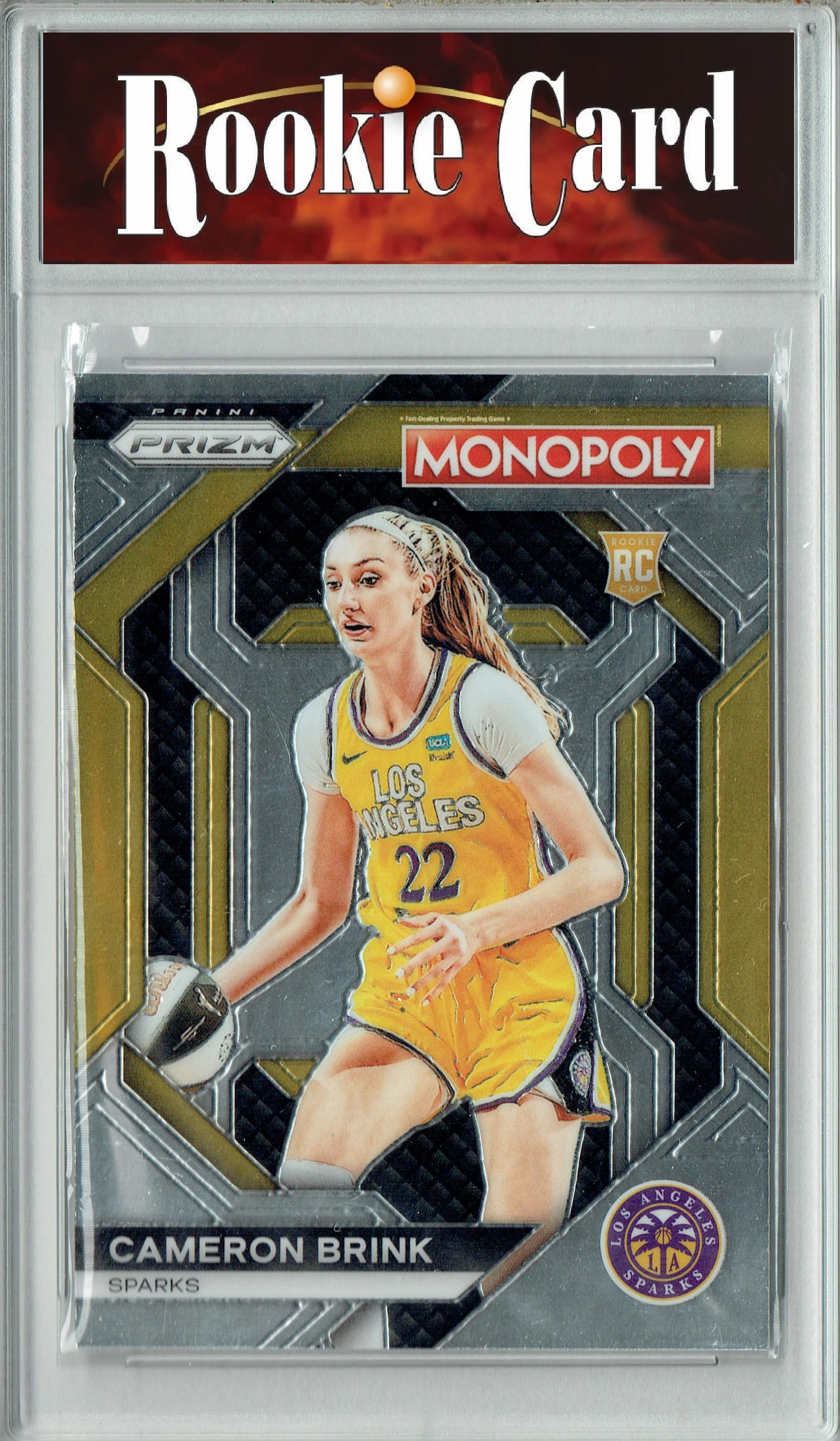 Certified Mint+ Cameron Brink 2024 Panini #WNBA6 Monopoly Rookie Card ...