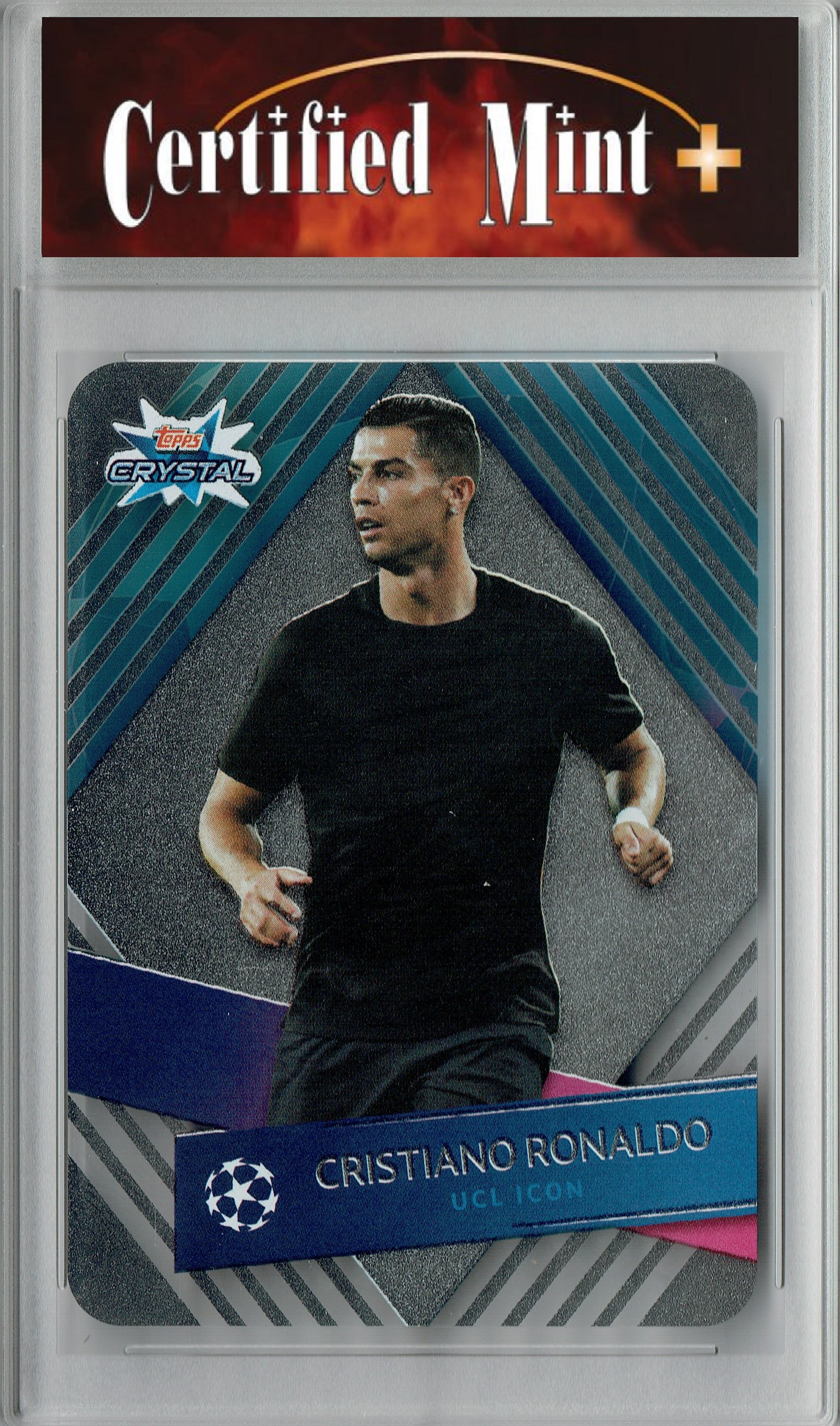 Certified Mint+ Cristiano Ronaldo 2019 Topps Crystal #121 Silver ...