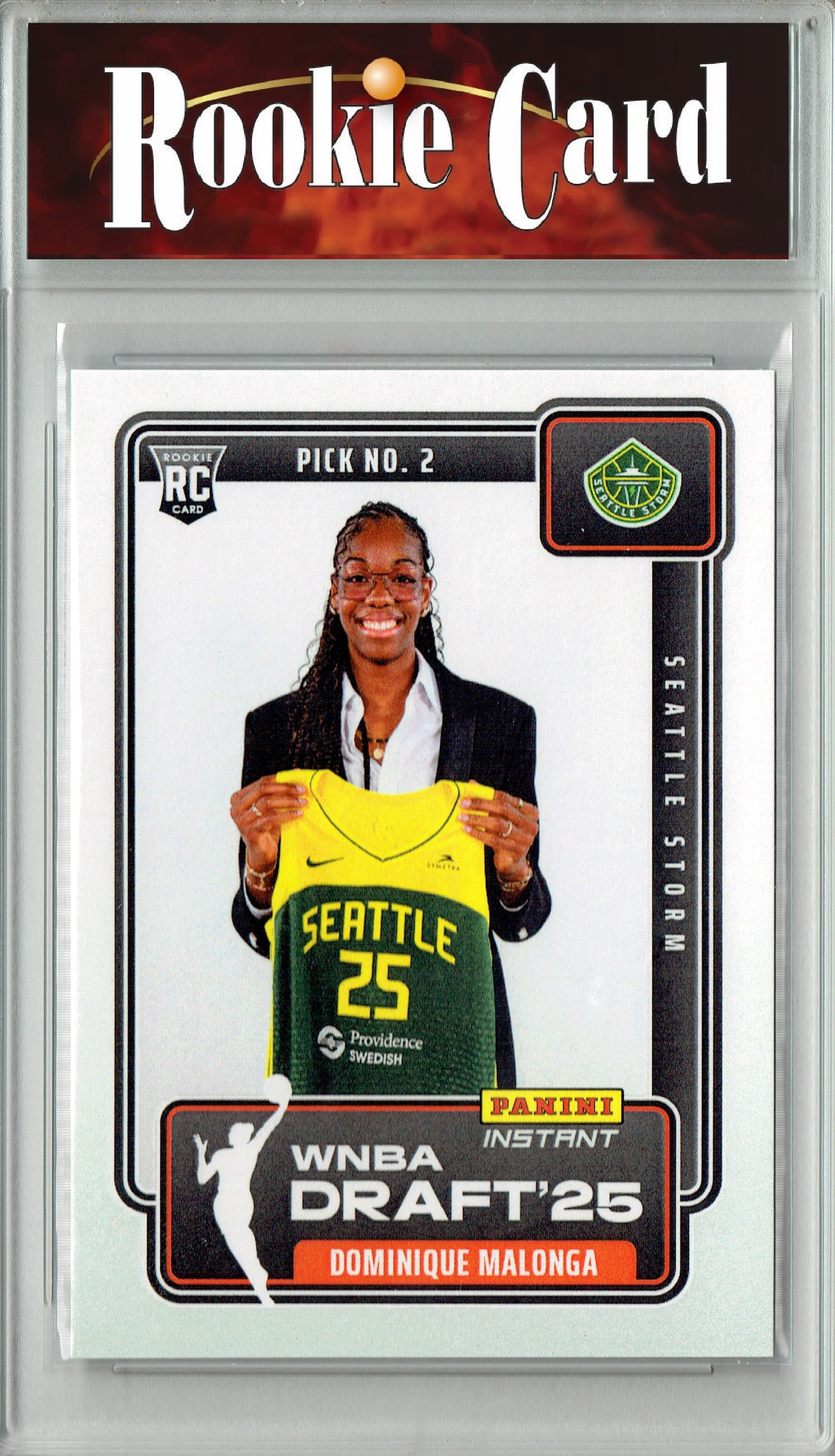 Dominique Malonga 2025 Panini Rookie Card - Seattle Storm - Walmart ...