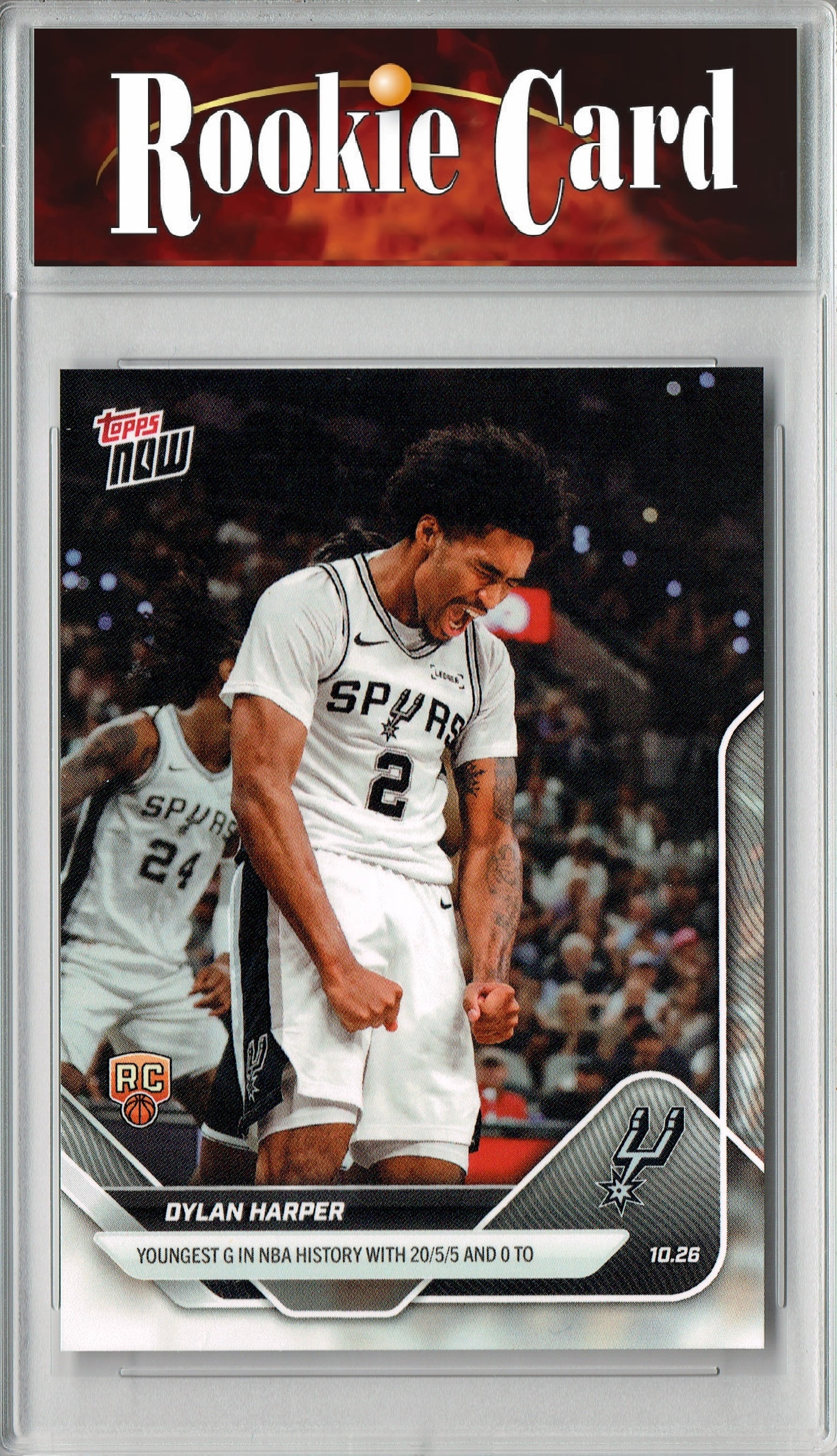 Certified Mint+ Dylan Harper 2025 Topps Now #44 Dylan Harper Rookie ...