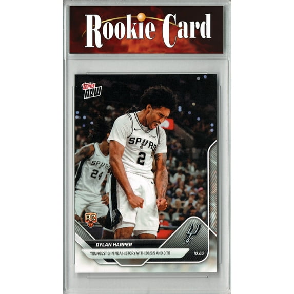Certified Mint+ Dylan Harper 2025 Topps Now #44 Dylan Harper Rookie ...