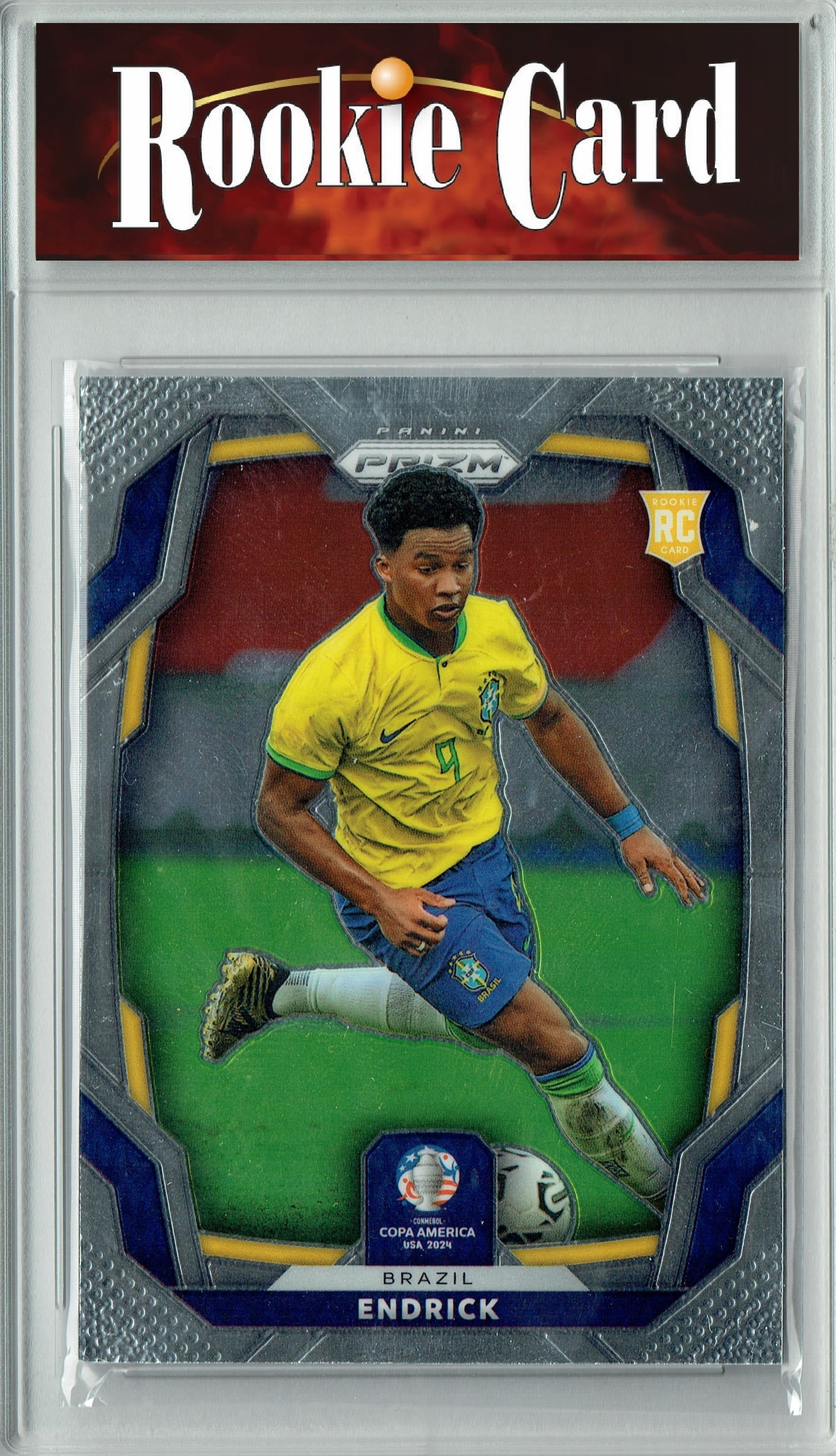 Certified Mint+ Endrick 2024 Panini Prizm #24 Conmebol Copa America ...