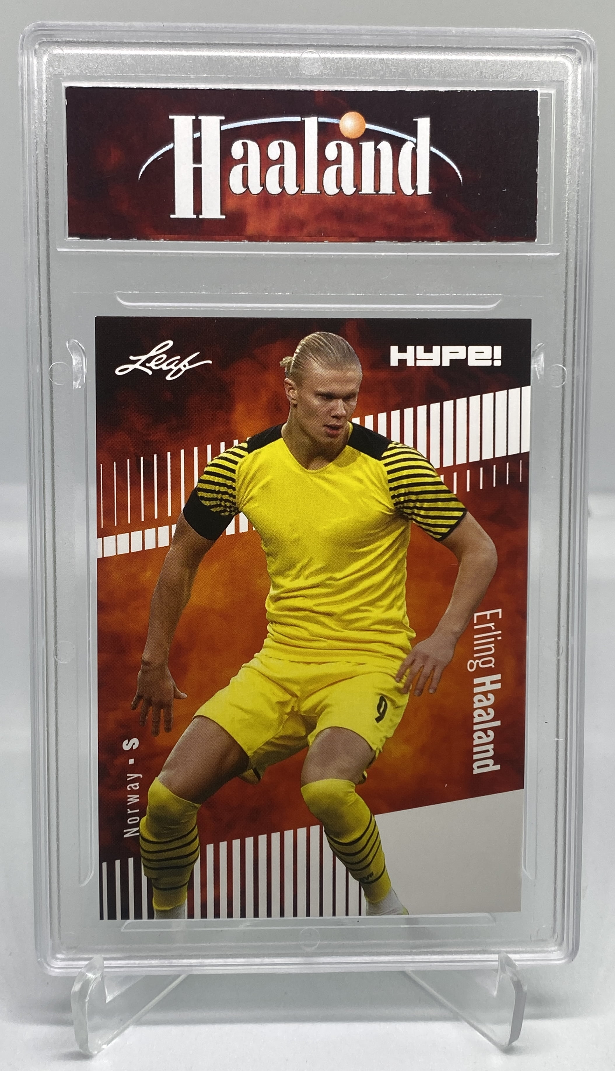 Certified Mint+ Erling Haaland 2022 Leaf HYPE! #94 Just 5000 Made ...