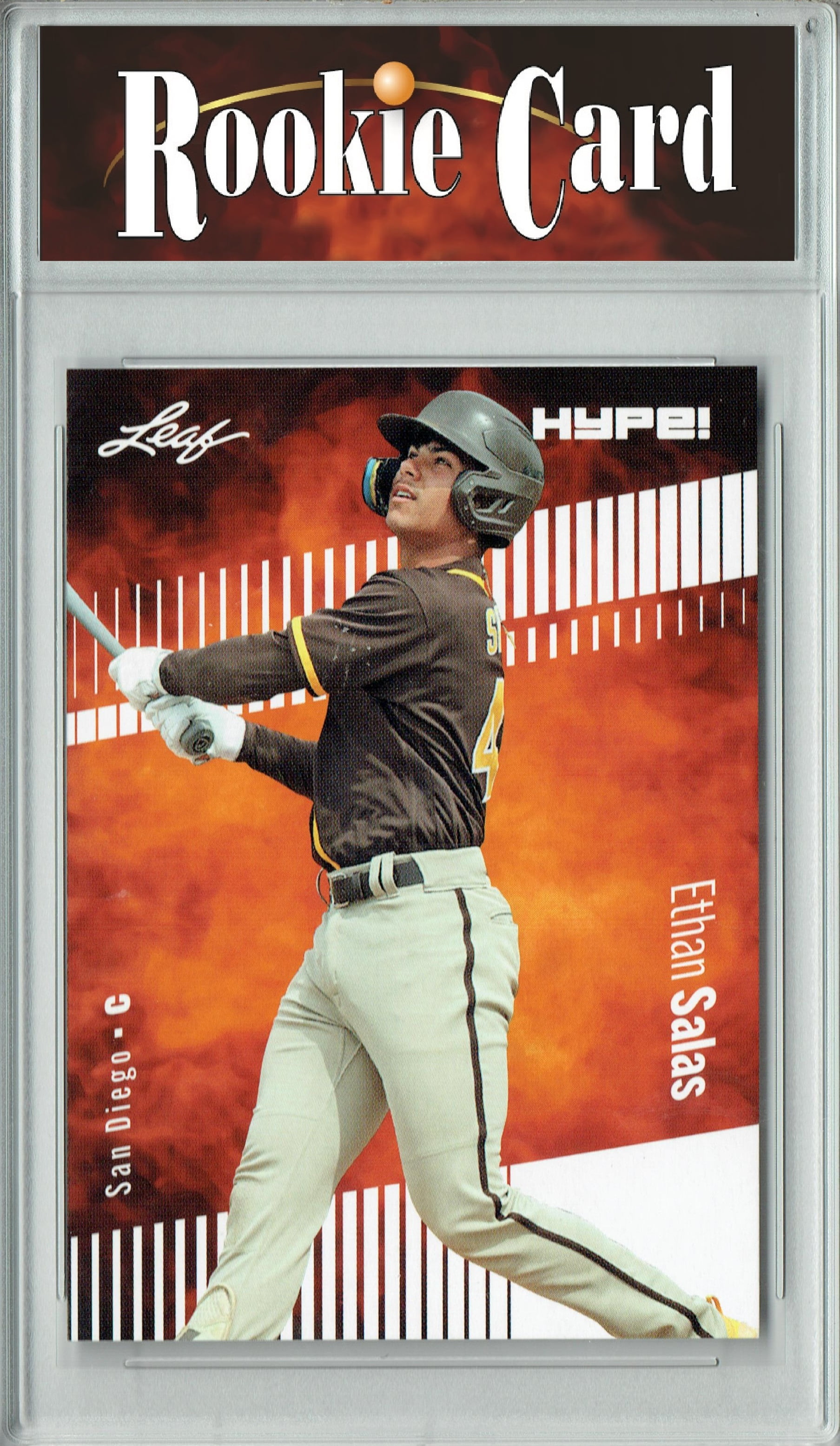 Certified Mint+ Ethan Salas 2023 Leaf HYPE! #119 Only 5000 Made! Rookie Card San Diego Padres ...