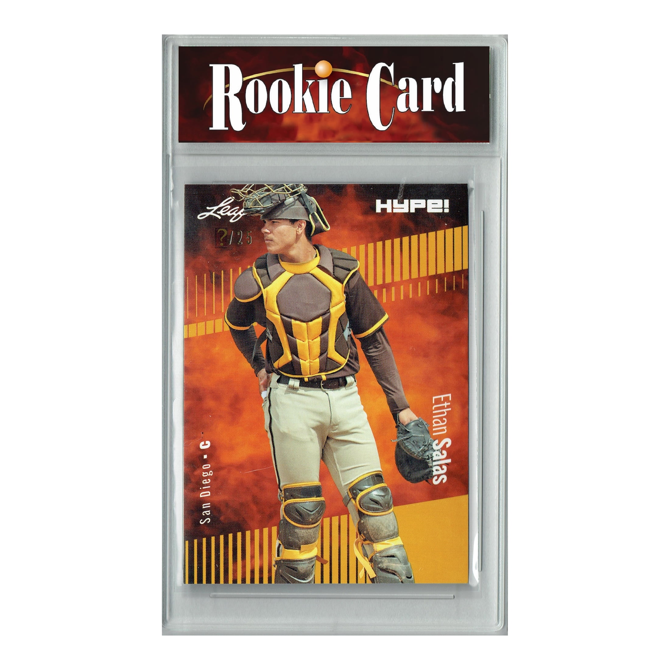 Certified Mint+ Ethan Salas 2023 Leaf HYPE! #119A Gold SP, Just 25 Made Rookie Card Padres ...