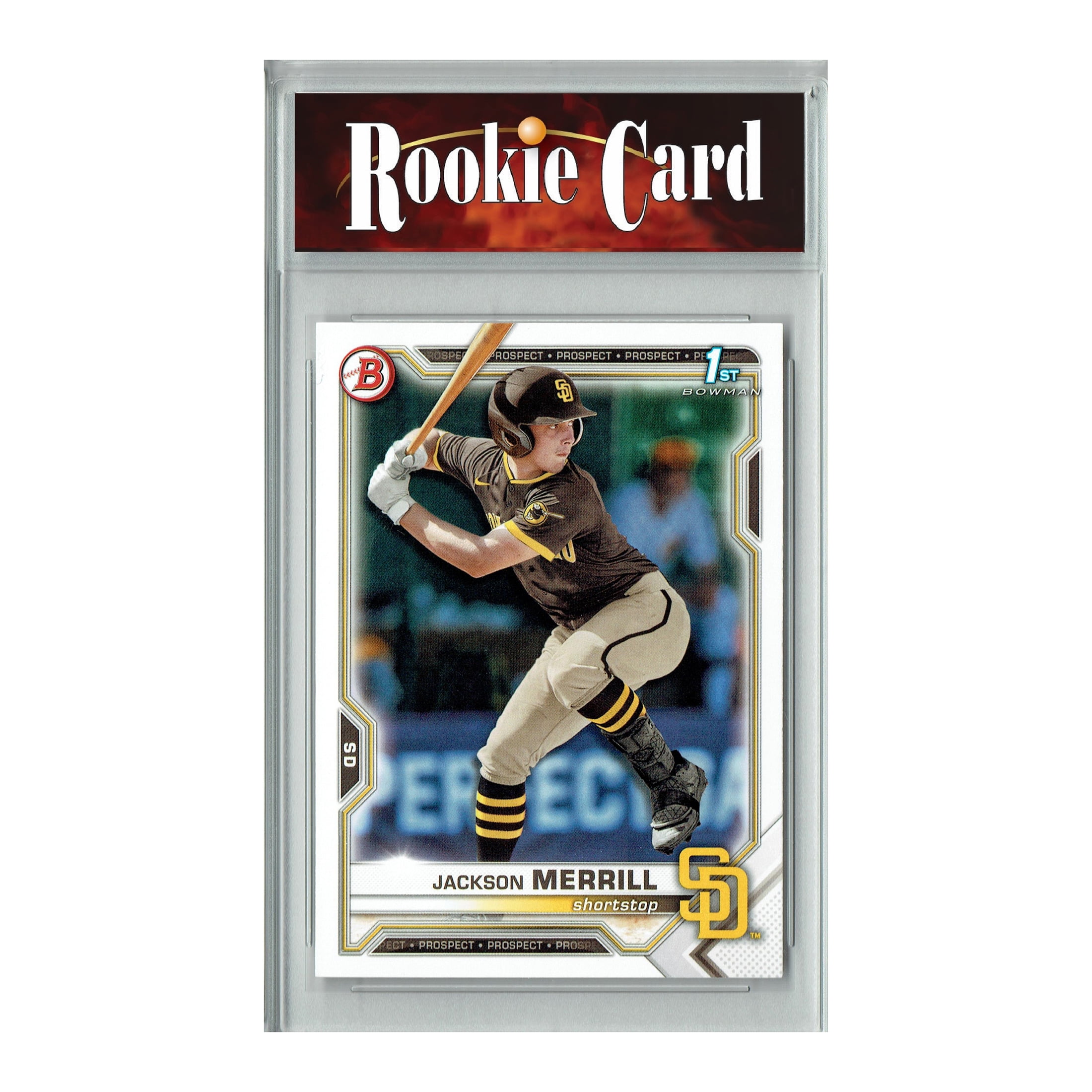 Certified Mint+ Jackson Merrill 2021 Bowman Draft #BD-119 1st Rookie ...
