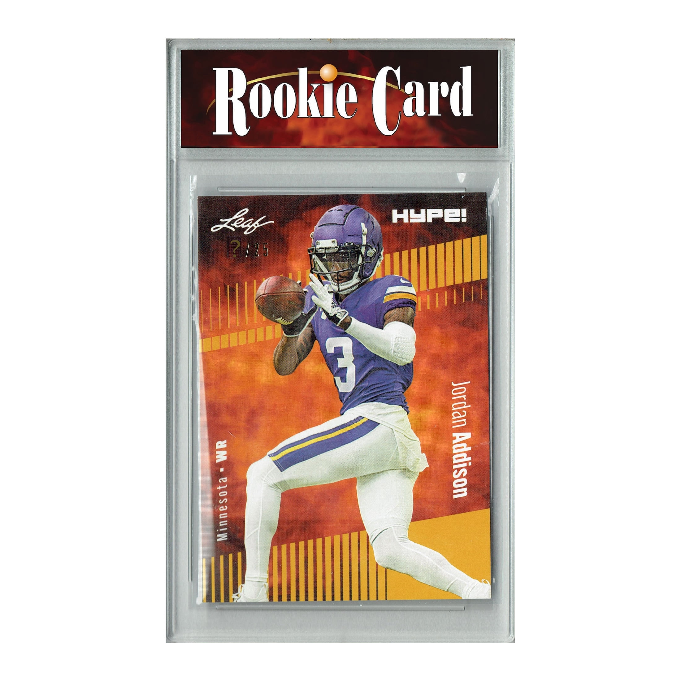 Certified Mint+ Jordan Addison 2023 Leaf HYPE! #127 Gold SP, Just 25 ...