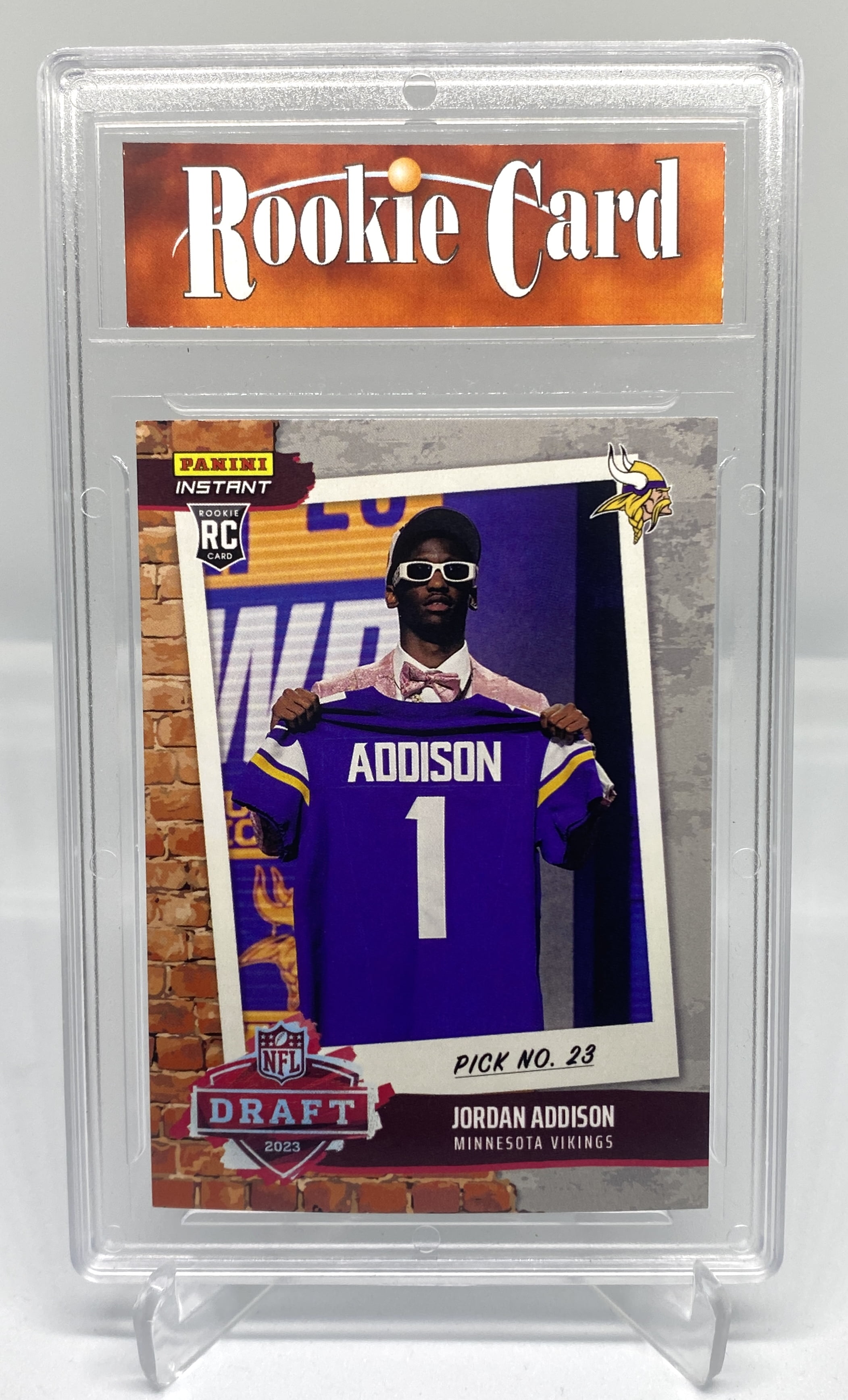 Certified Mint+ Jordan Addison 2023 Panini Instant #DN9 Draft Night 1 ...