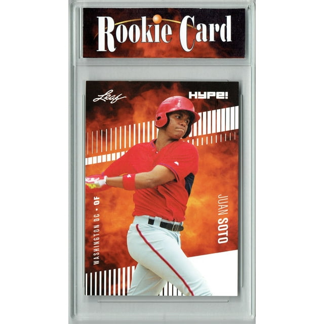 Certified Mint+ Juan Soto 2018 Leaf HYPE! #15 Only 5000 Made New York ...