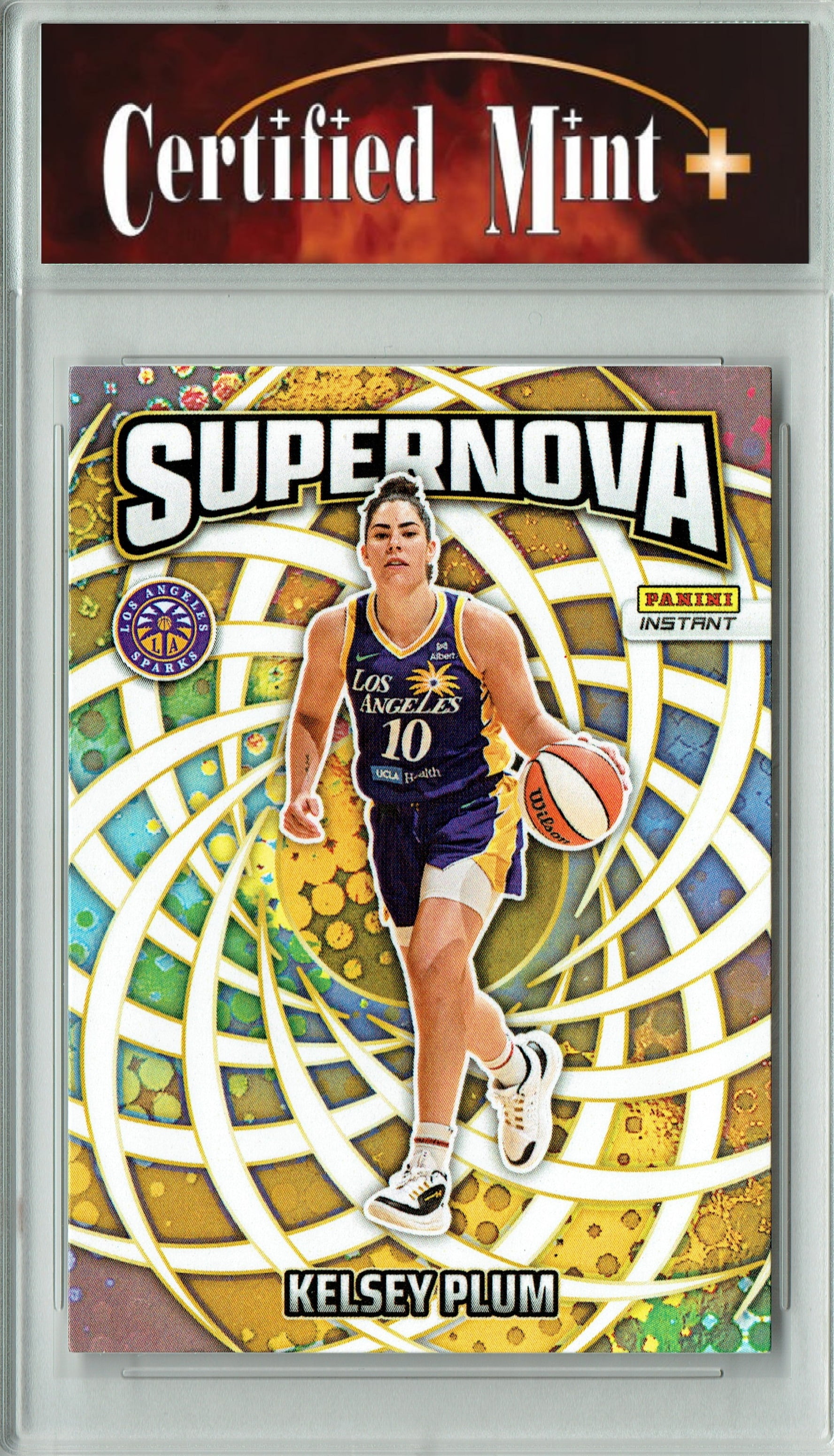 Certified Mint+ Kelsey Plum 2025 Panini Instant #SN-6 Supernova 3655 ...