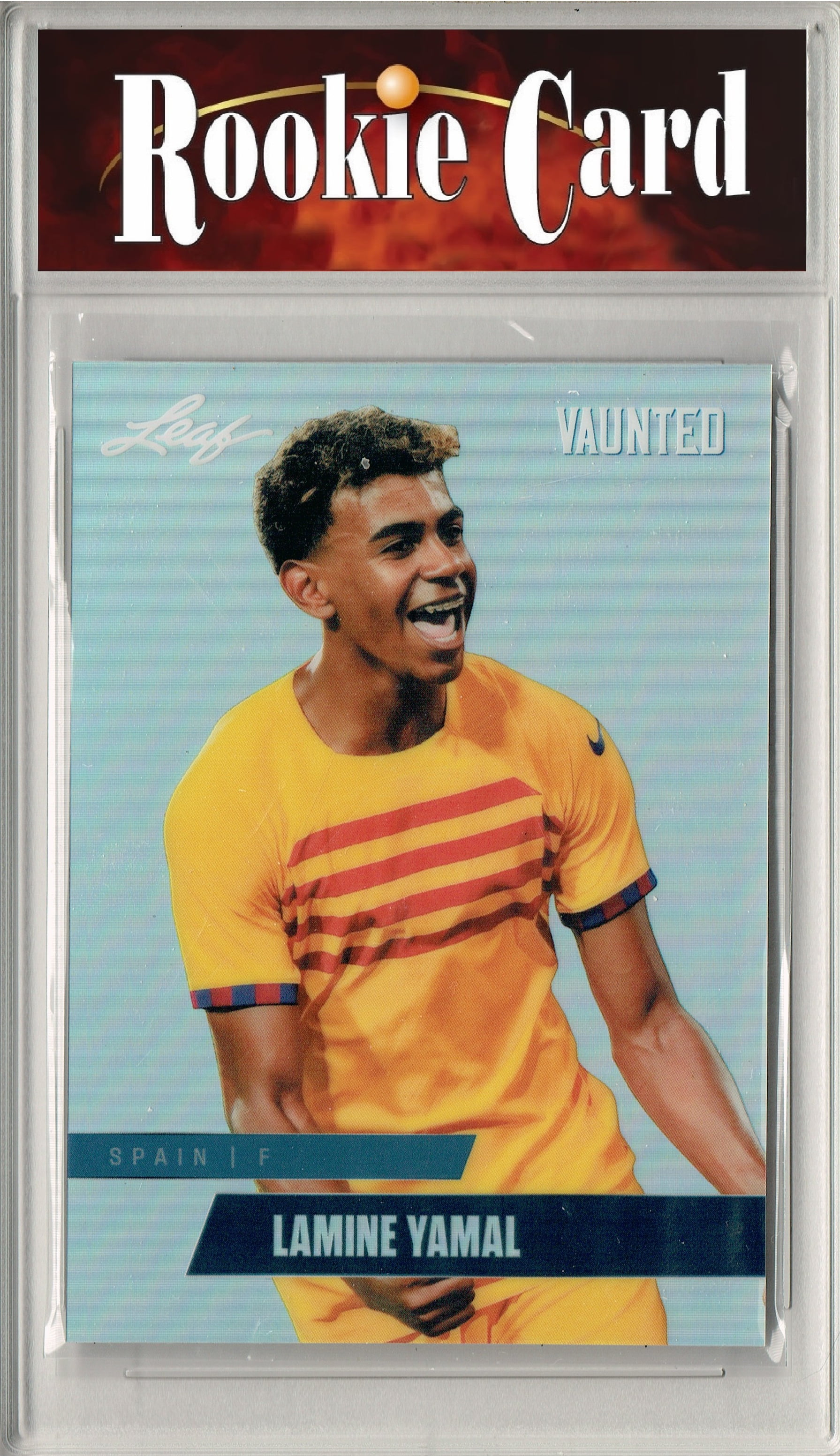 Certified Mint+ Lamine Yamal 2024 Leaf Vaunted Metal #VM-10 Silver 25 ...