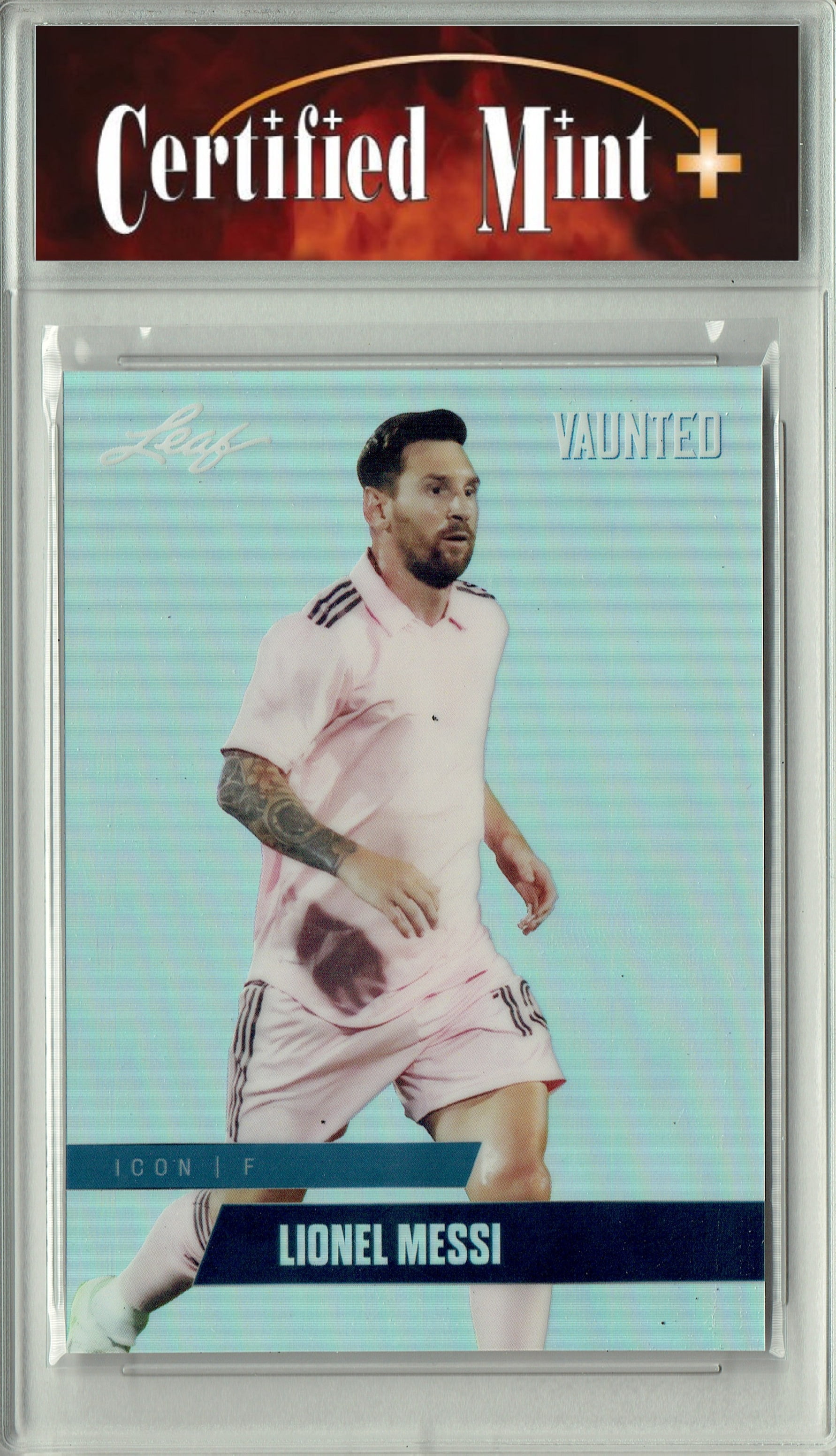 Certified Mint+ Lionel Messi 2025 Leaf Vaunted Metal #VM-04 Silver 25 ...