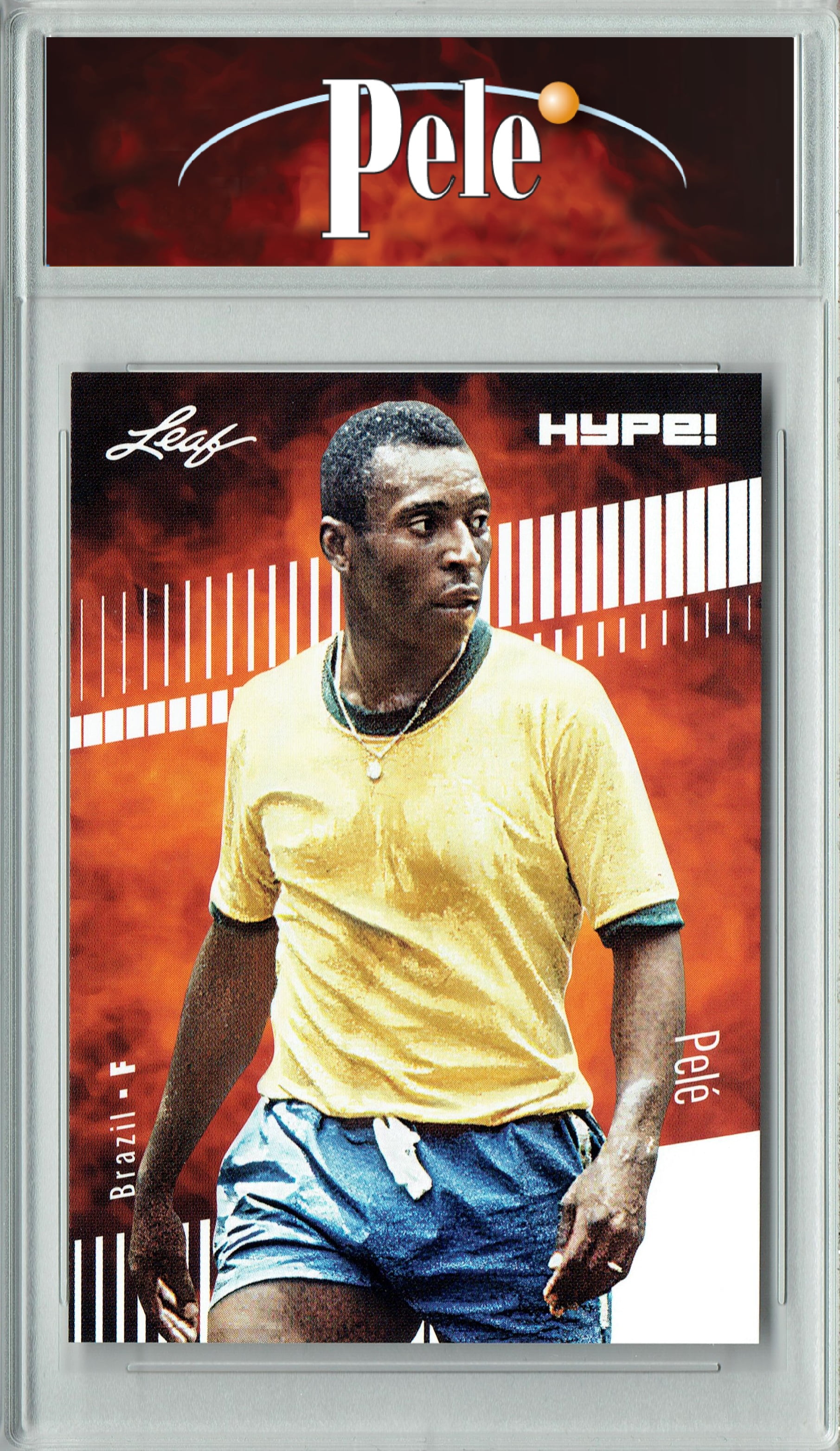 Certified Mint+ Pele 2024 Leaf Hype #152 Only 5000 Made Rare Trading ...