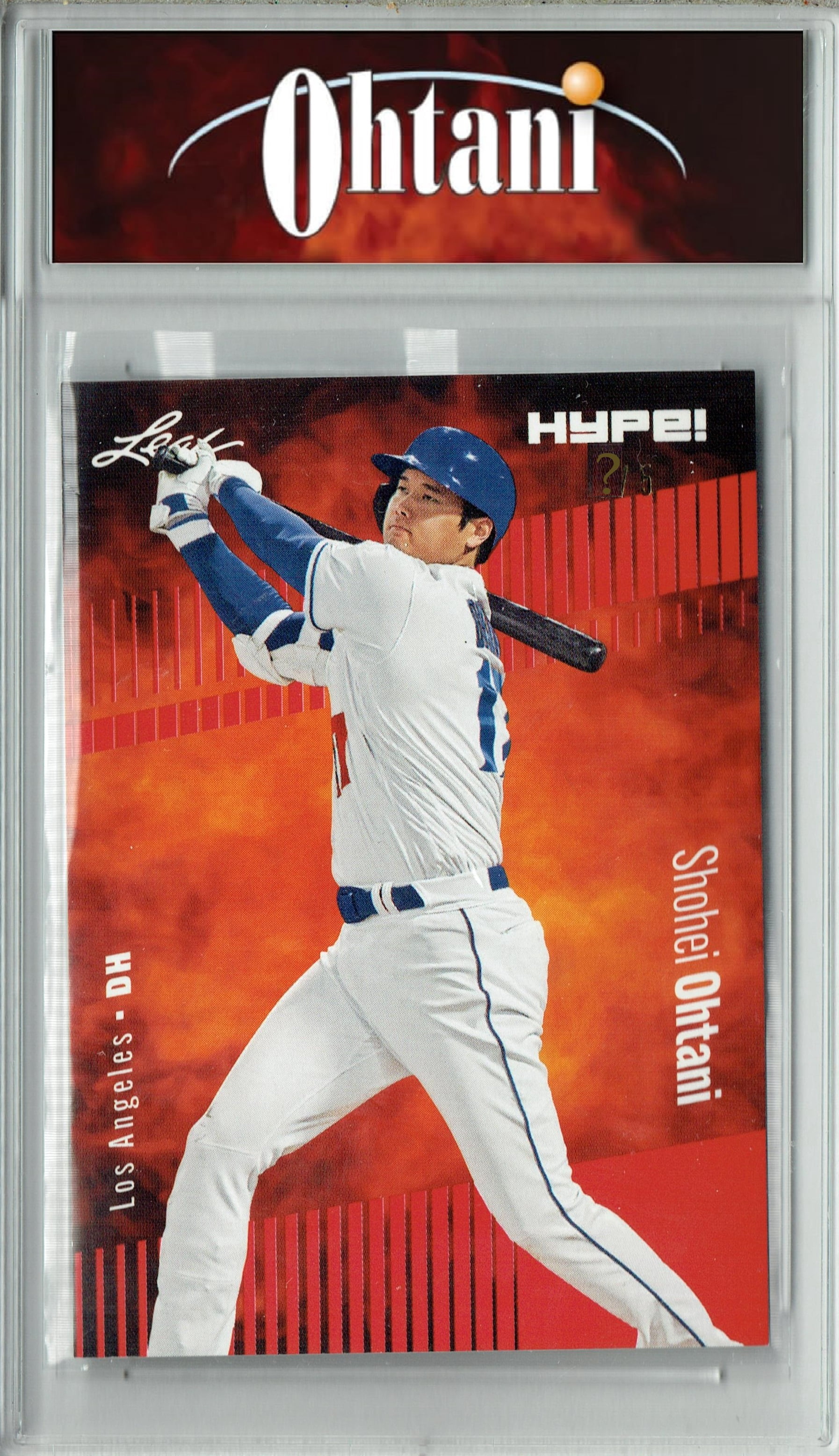 Certified Mint+ Shohei Ohtani 2023 Leaf HYPE #135 Red SP, Just 5 Made ...