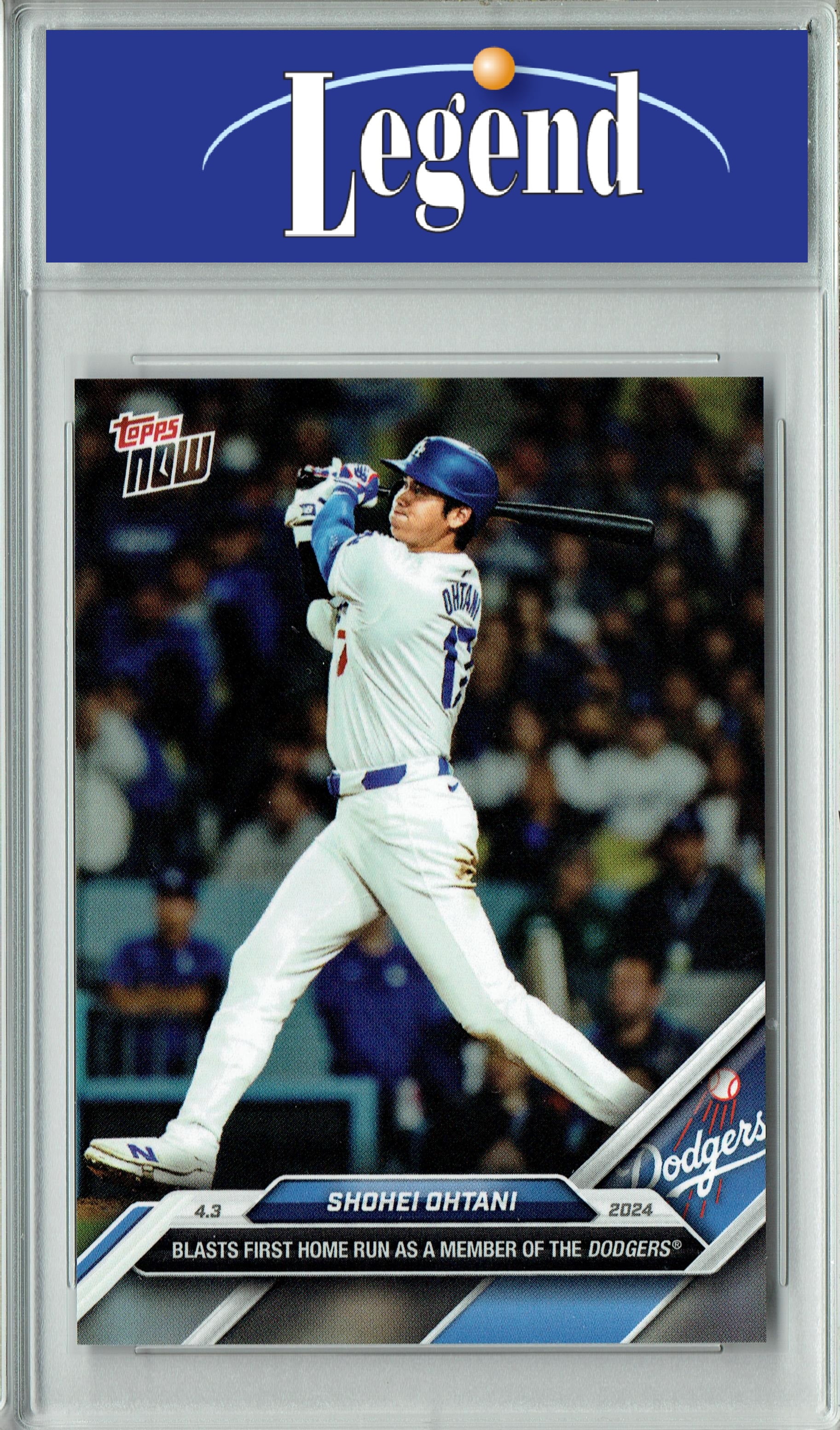 Certified Mint+ Shohei Ohtani 2024 Topps Now #36 1st Dodgers Home Run ...