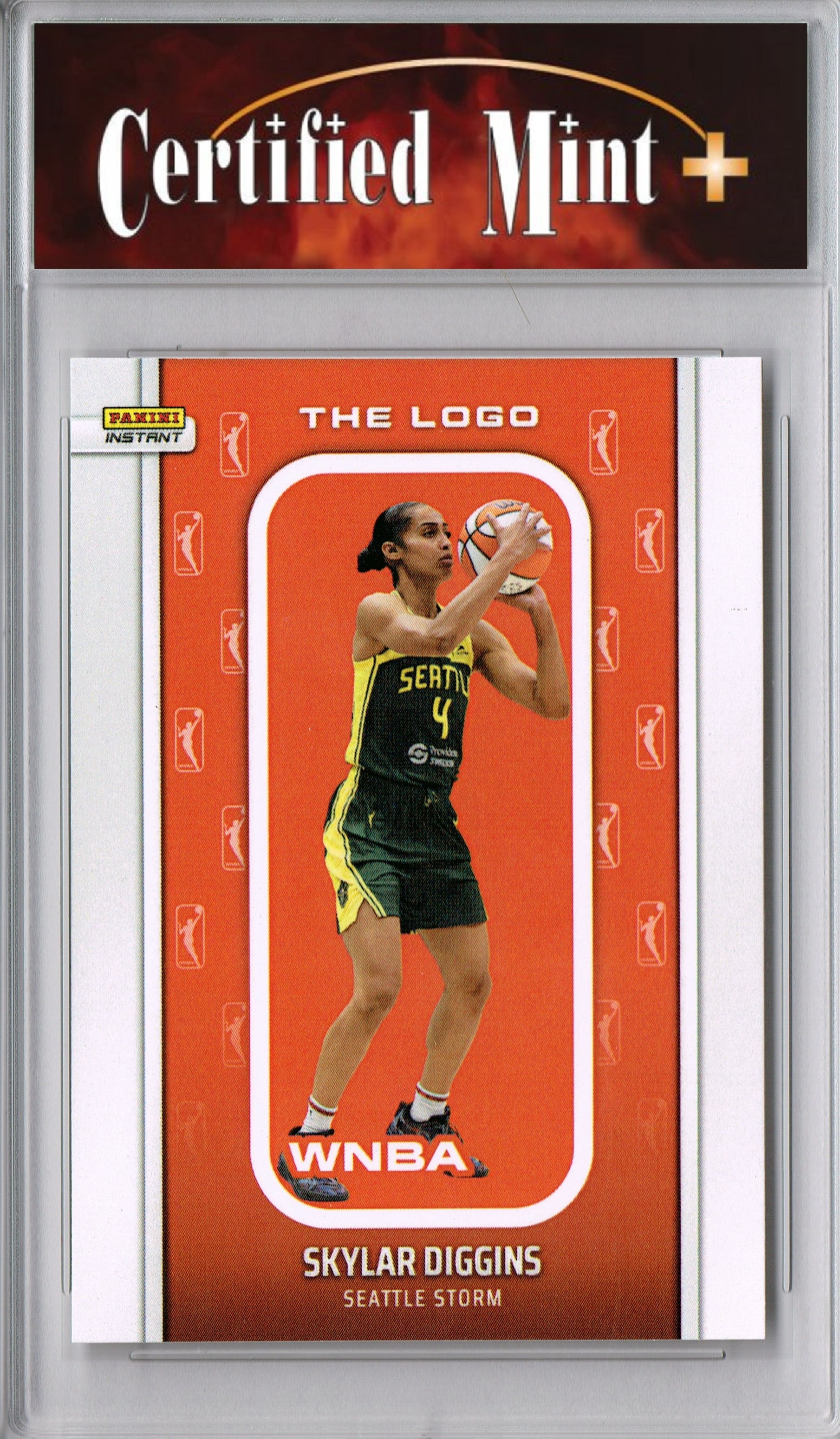 Certified Mint+ Skylar Diggins 2025 WNBA The Logo #LOGO-13 Only 1,447 ...